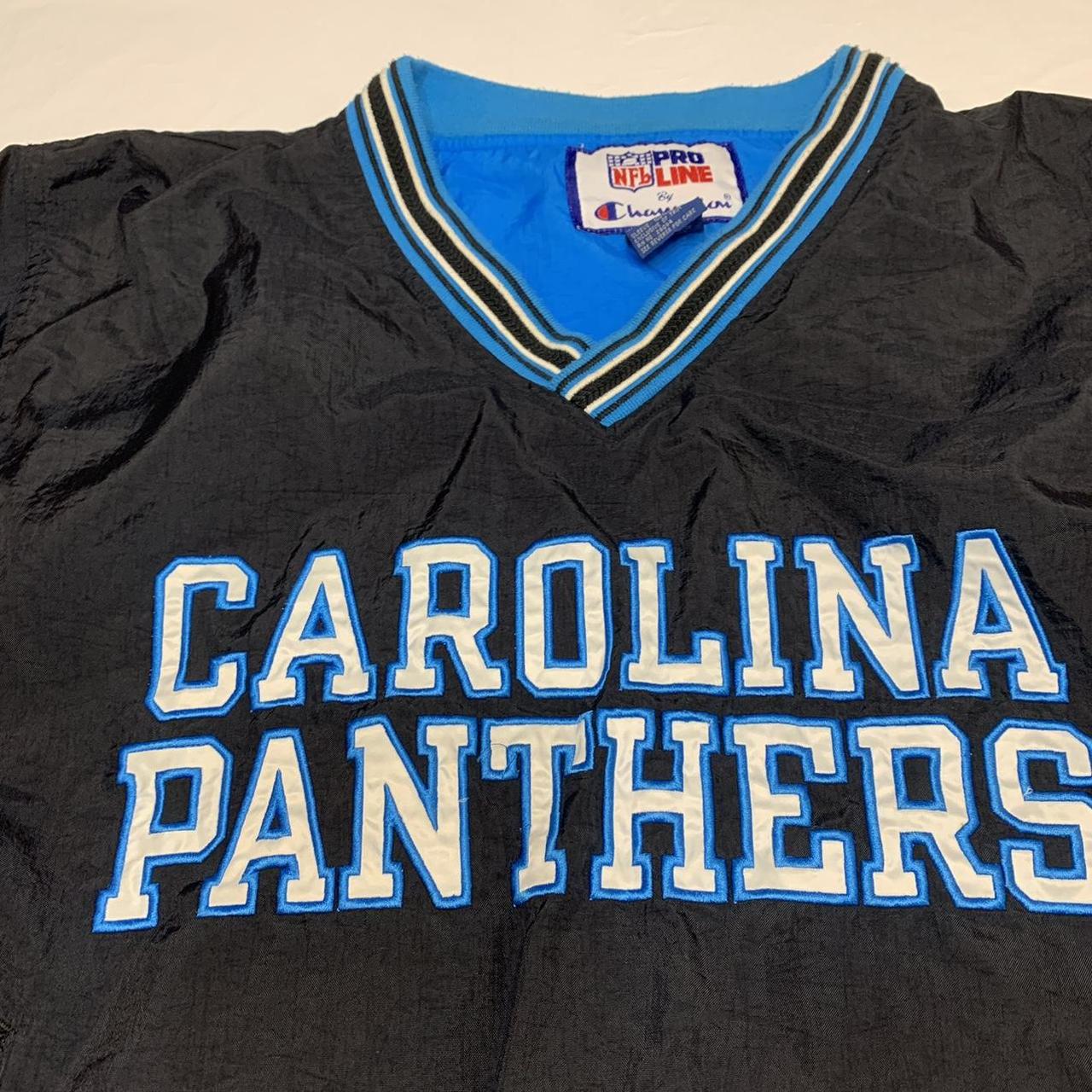 Vintage Champion Pro Line NFL Carolina Panthers... | Depop