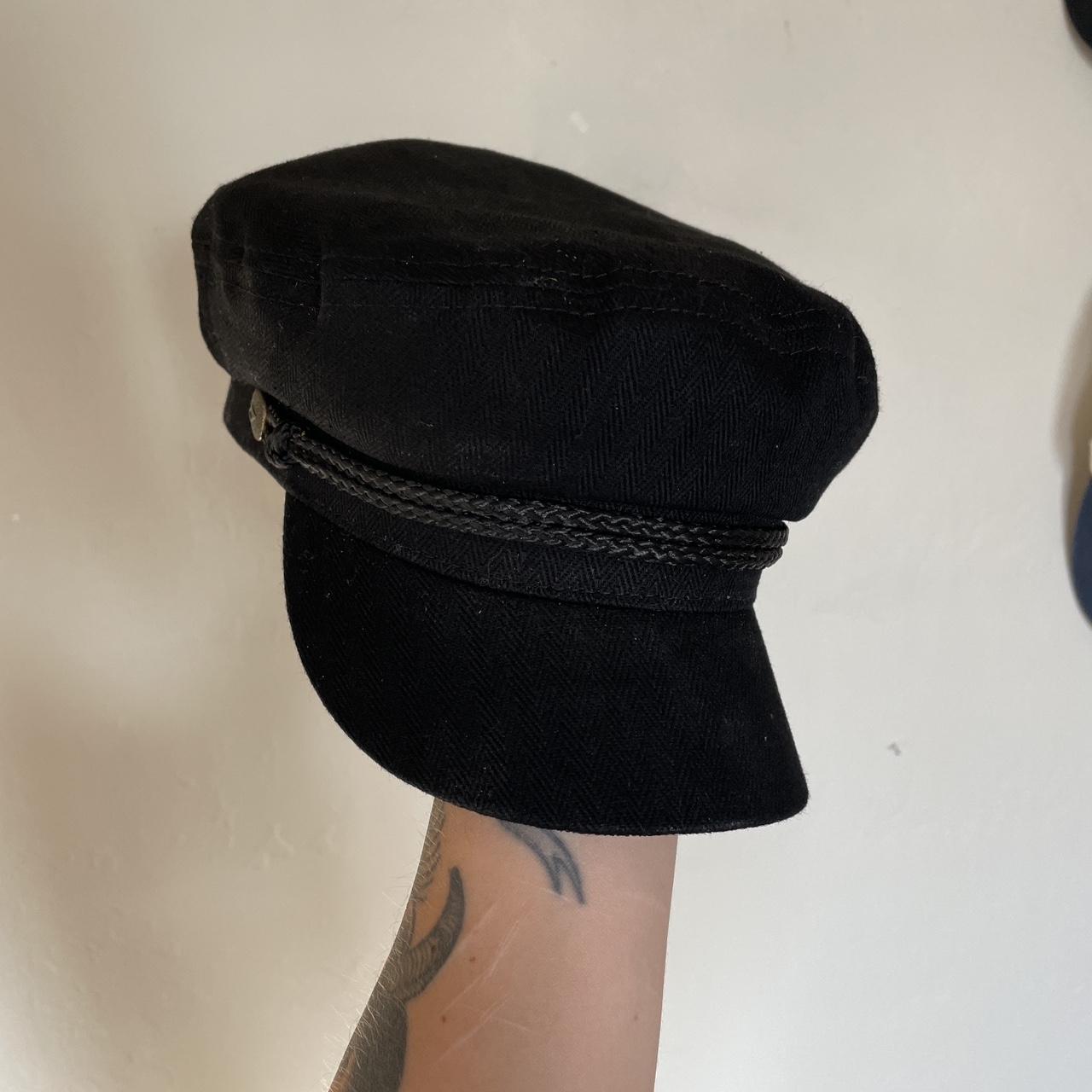Black Brixton fisherman’s cap. Size S. - Depop