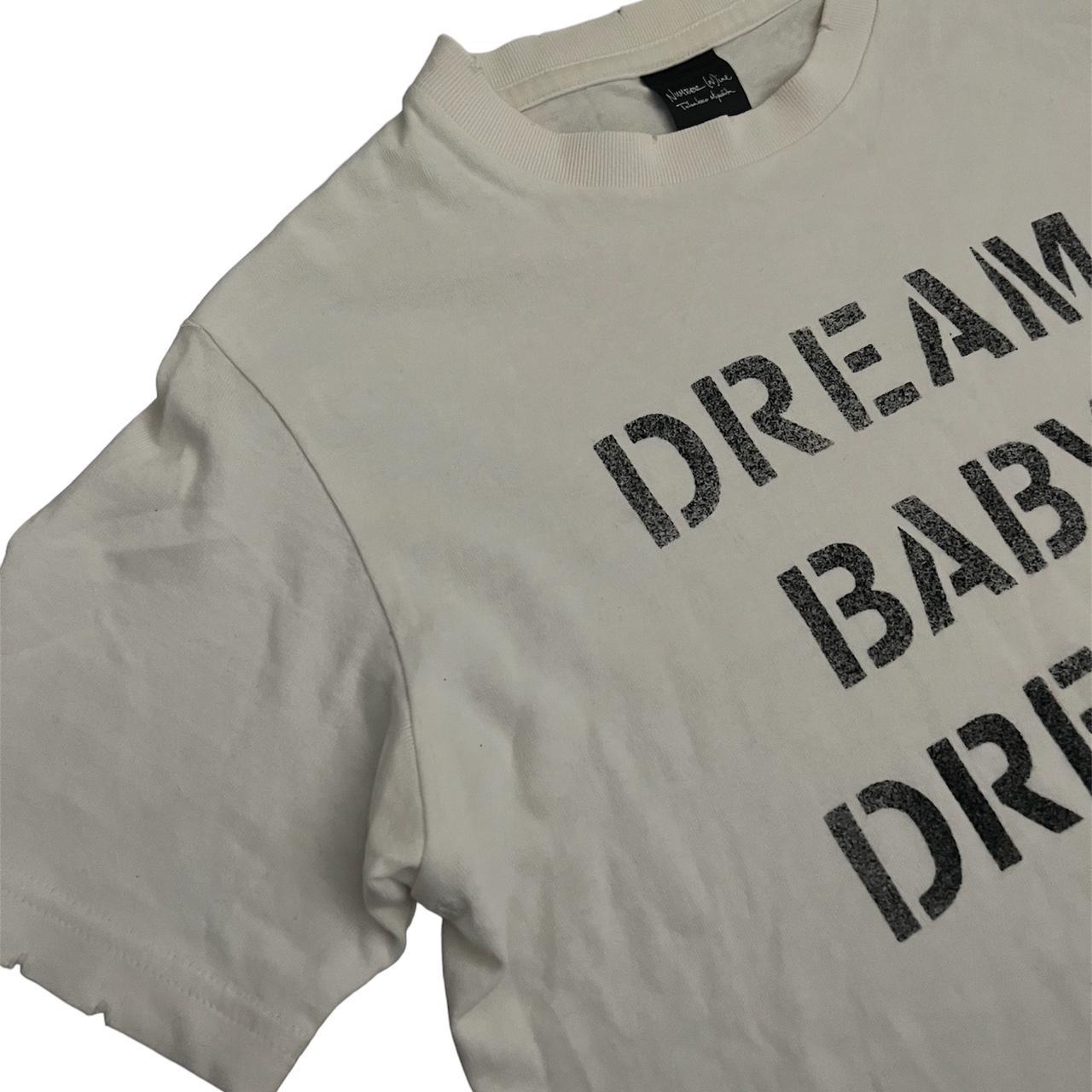 Number (N)ine Men's White and Black T-shirt | Depop