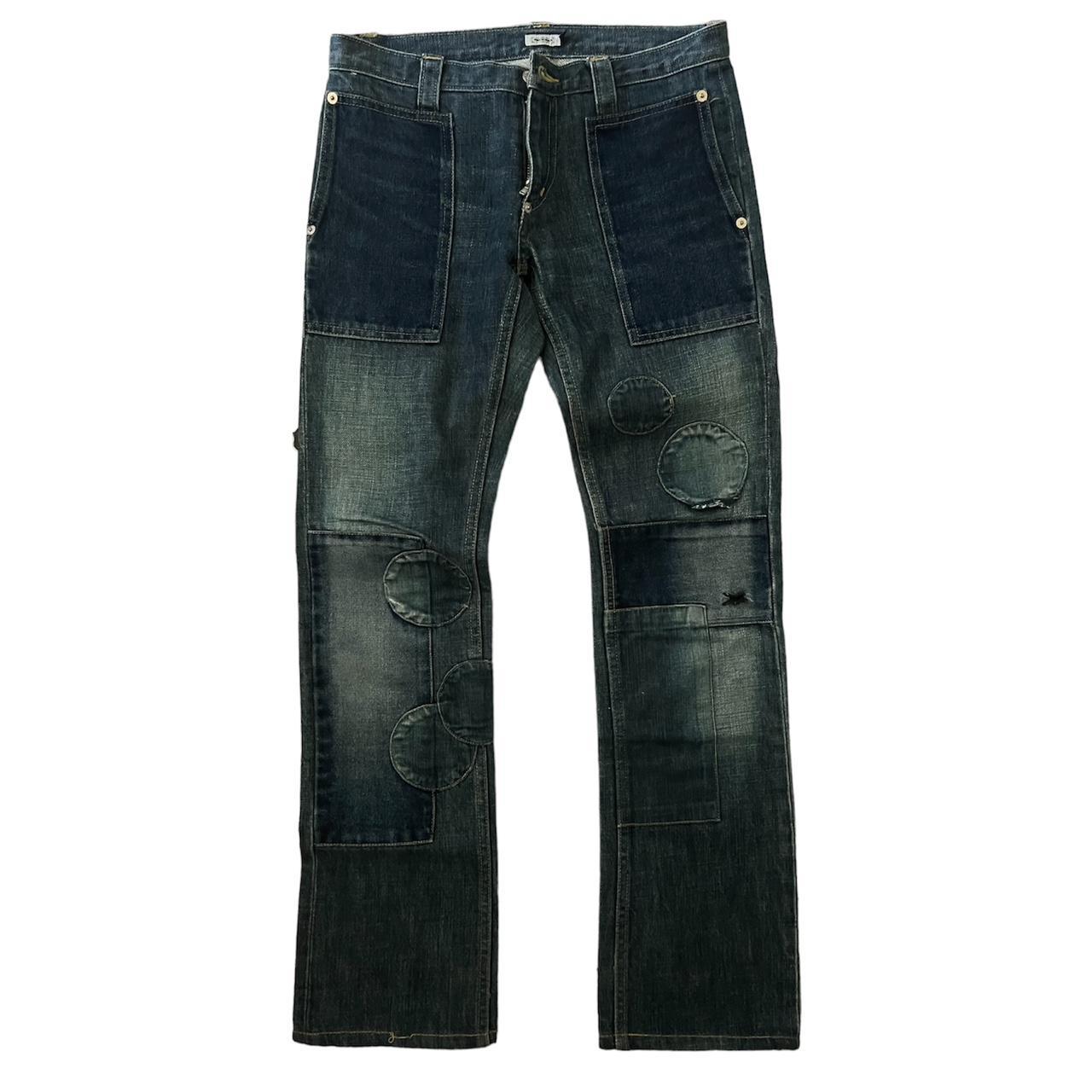 Undercover Men's Navy Jeans | Depop