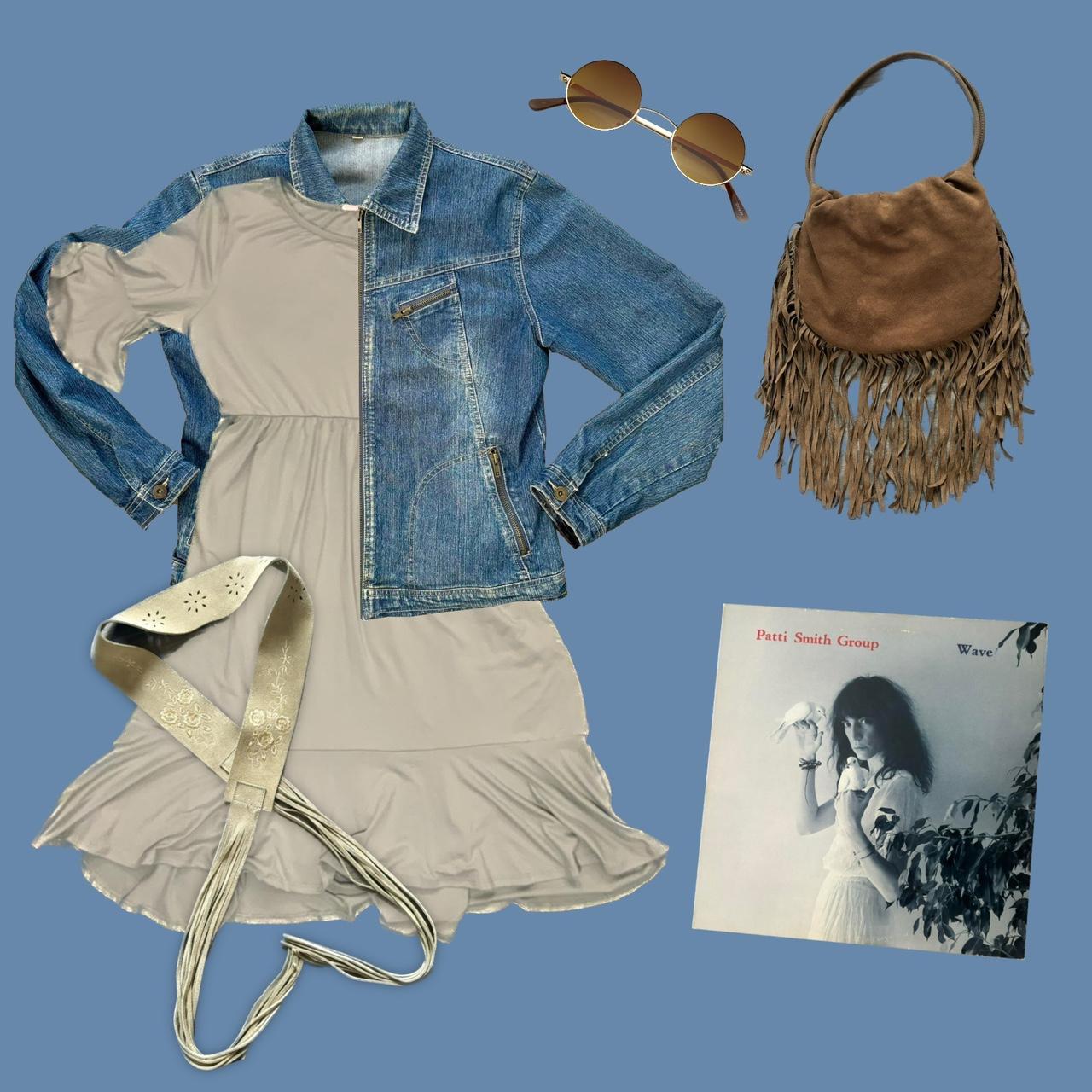 Indie Vinyl Girl Bundle 🎶 Includes: - Vintage denim... - Depop