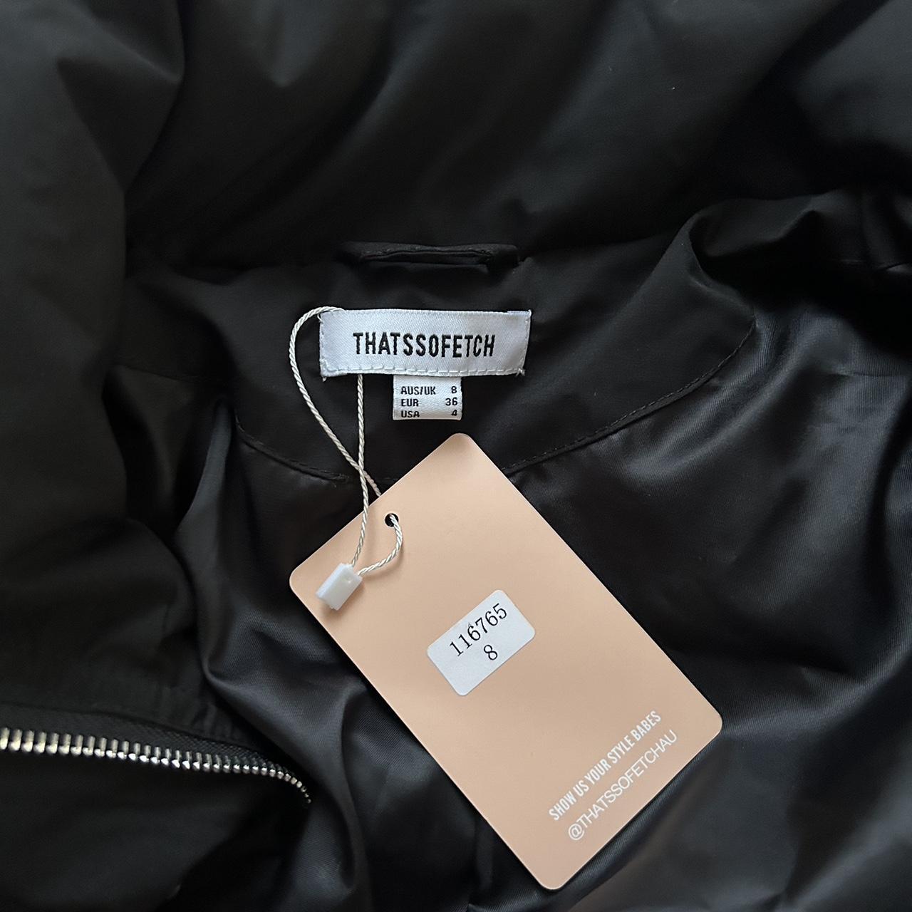 That’s so fetch cropped puffer Size 8 shown on a... - Depop