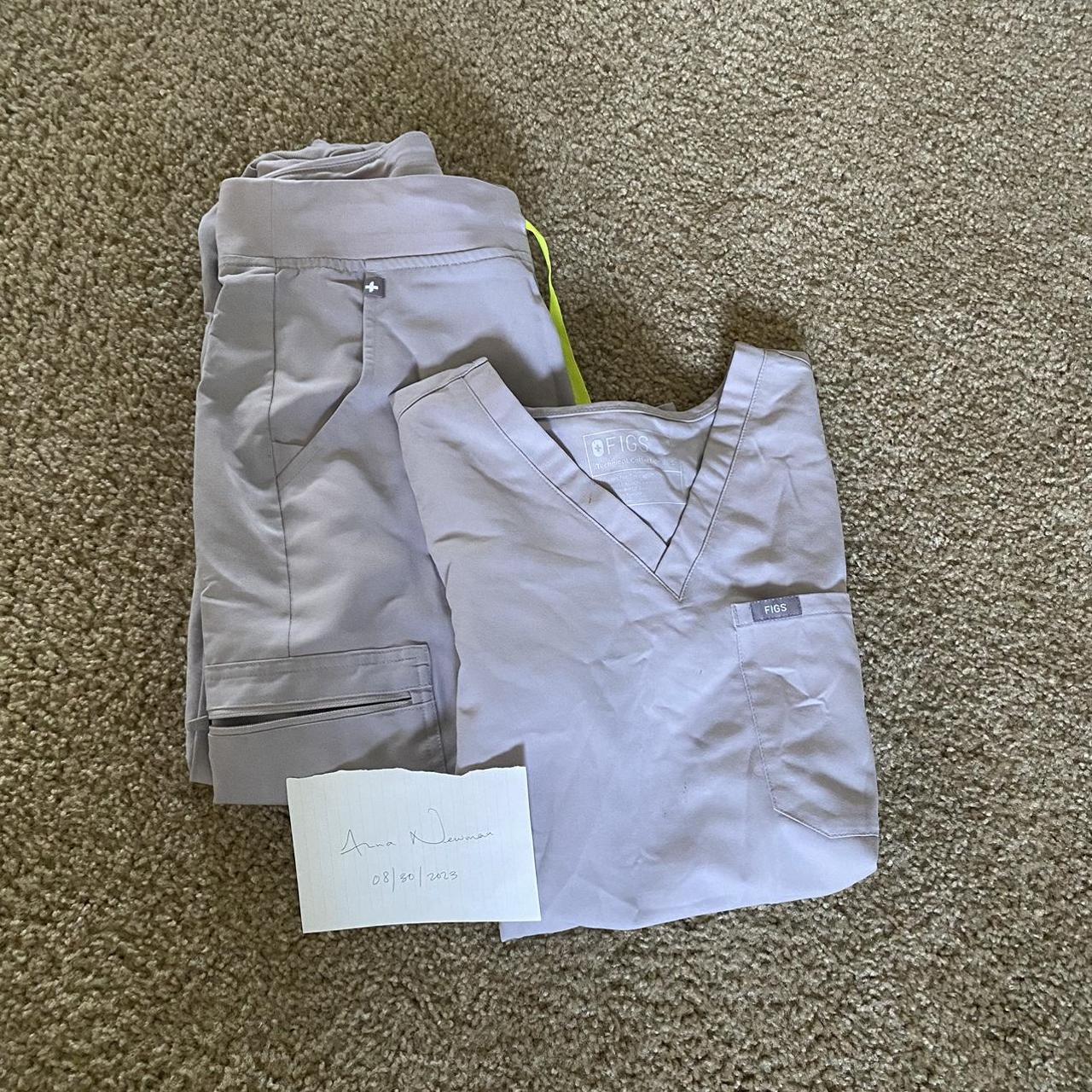 Figs Slate Set. Small Catarina top, M/P Zamora... - Depop