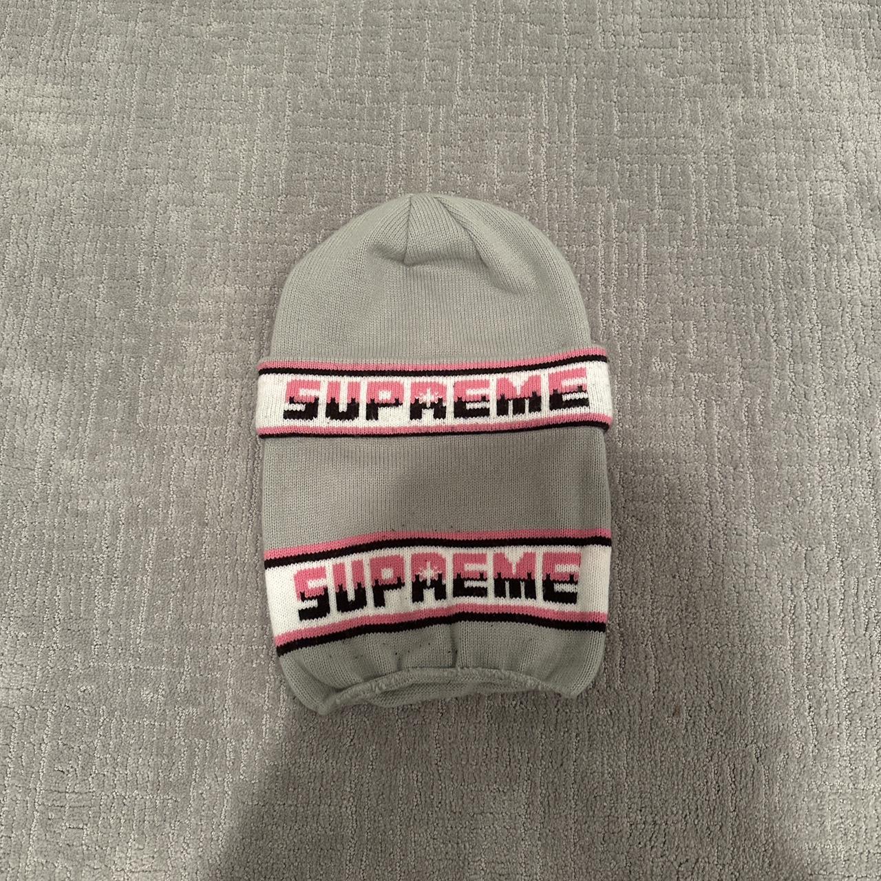 SUPREME beanie/face mask - Depop
