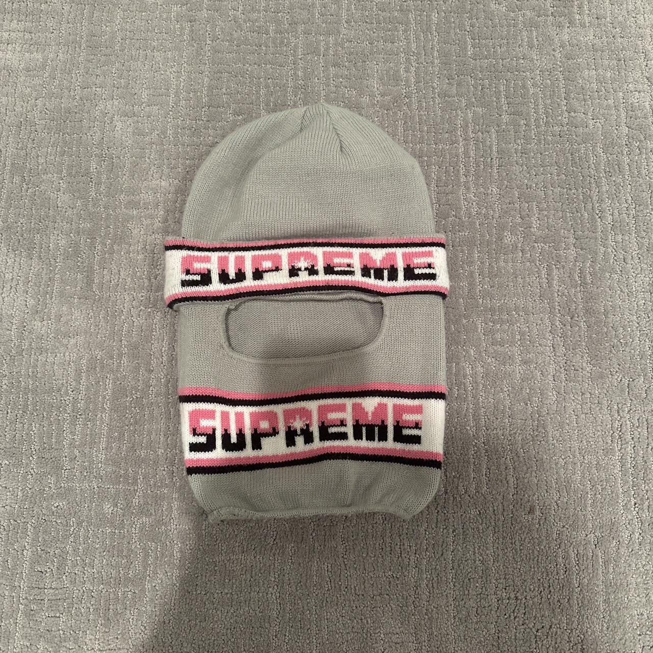 SUPREME beanie/face mask - Depop