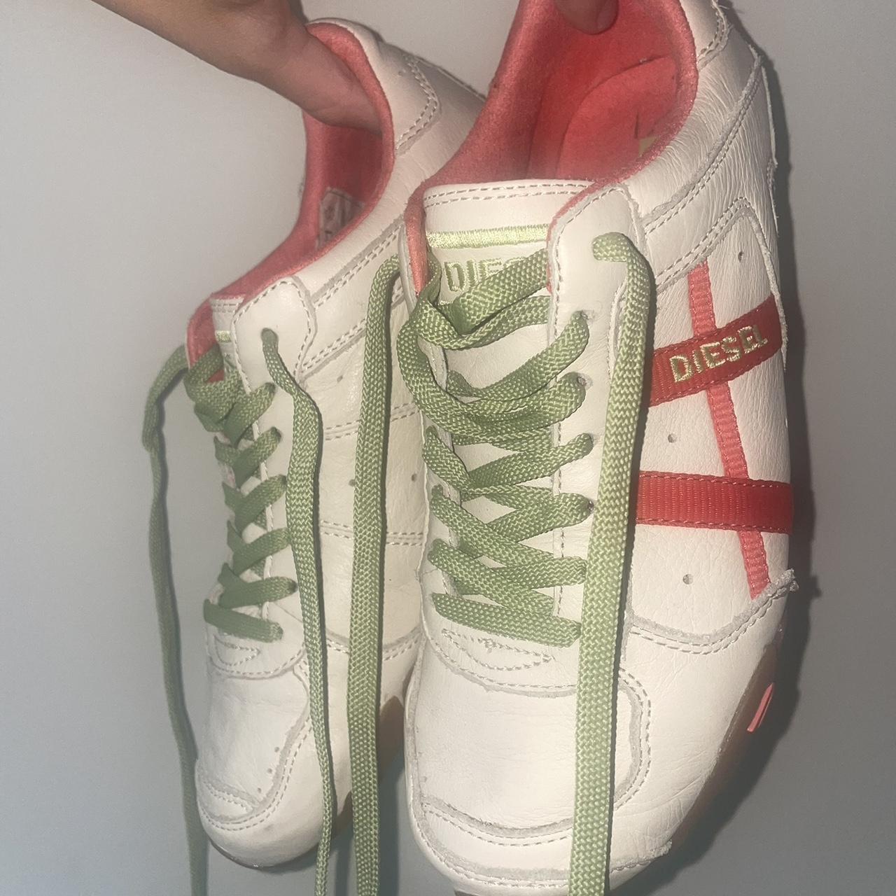 Cutest vintage diesel sneakers! I love the colors... - Depop