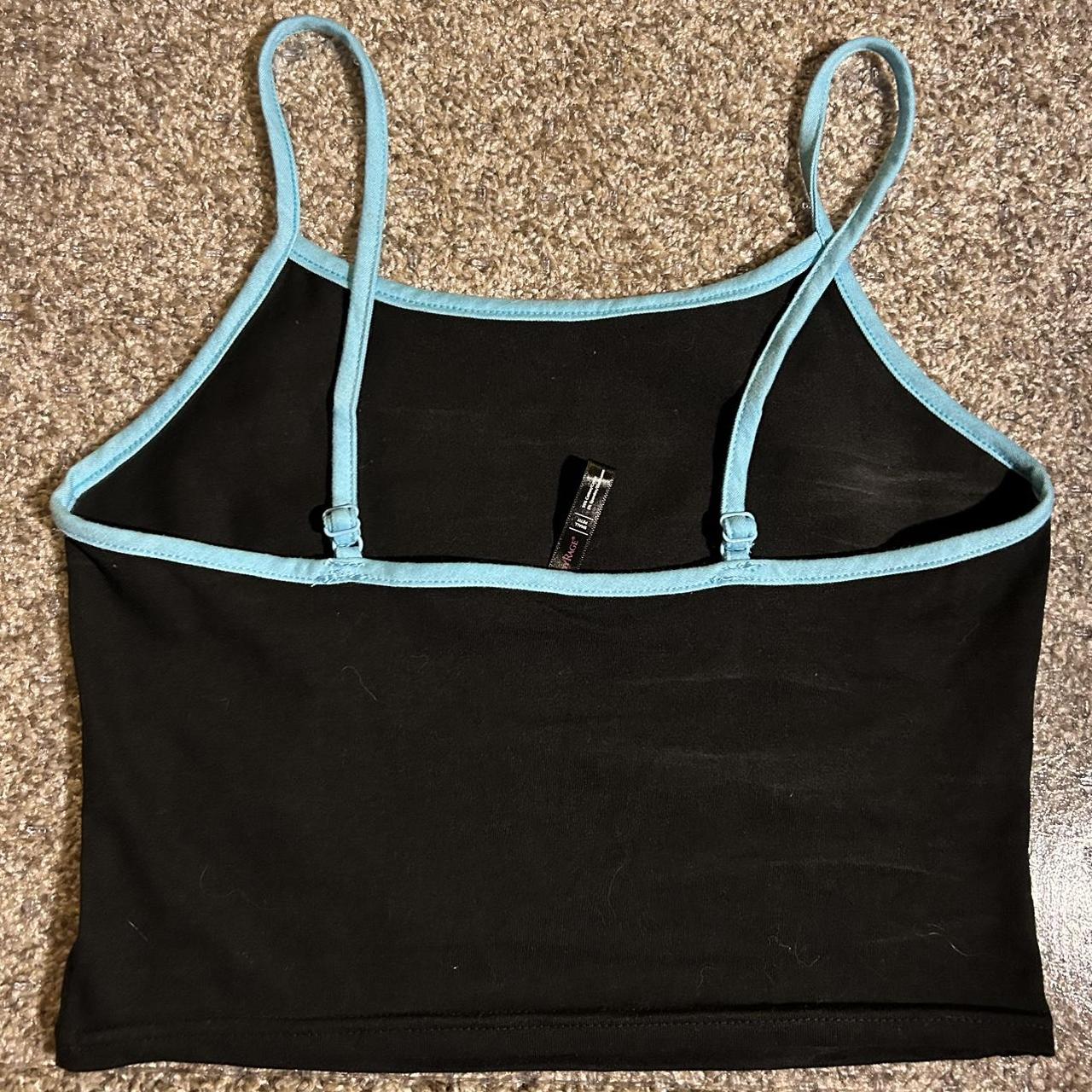 Transgender spaghetti strap tank crop top , size... - Depop