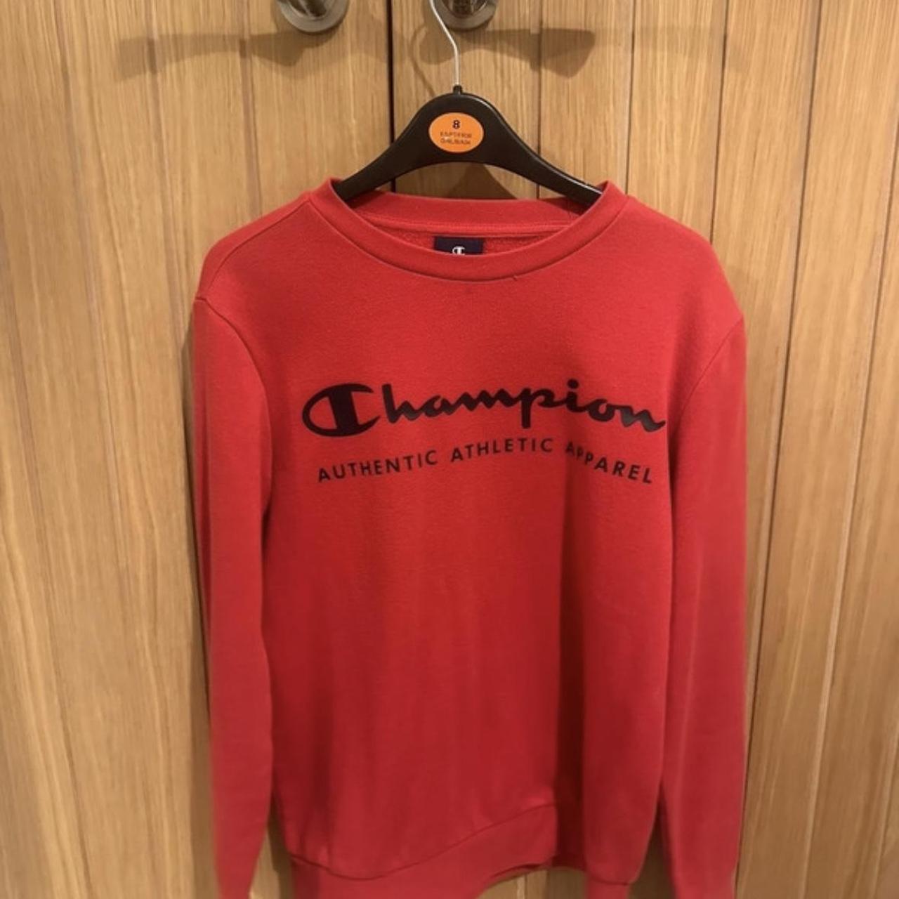 champion jumper - very good condition and barely... - Depop