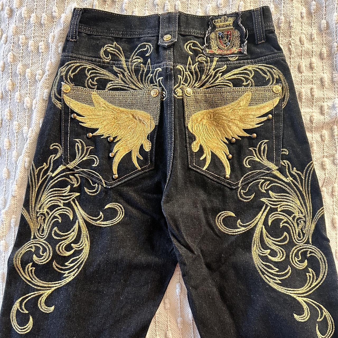 crown holder jeans -used but in good condition no... - Depop