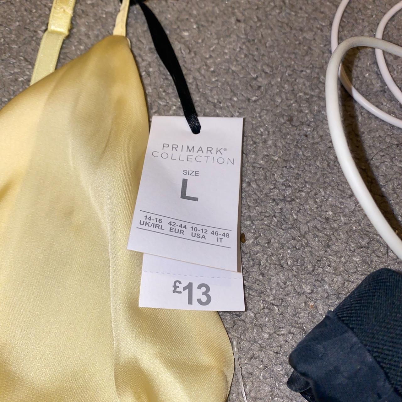 Primark Women's Yellow Pajamas | Depop