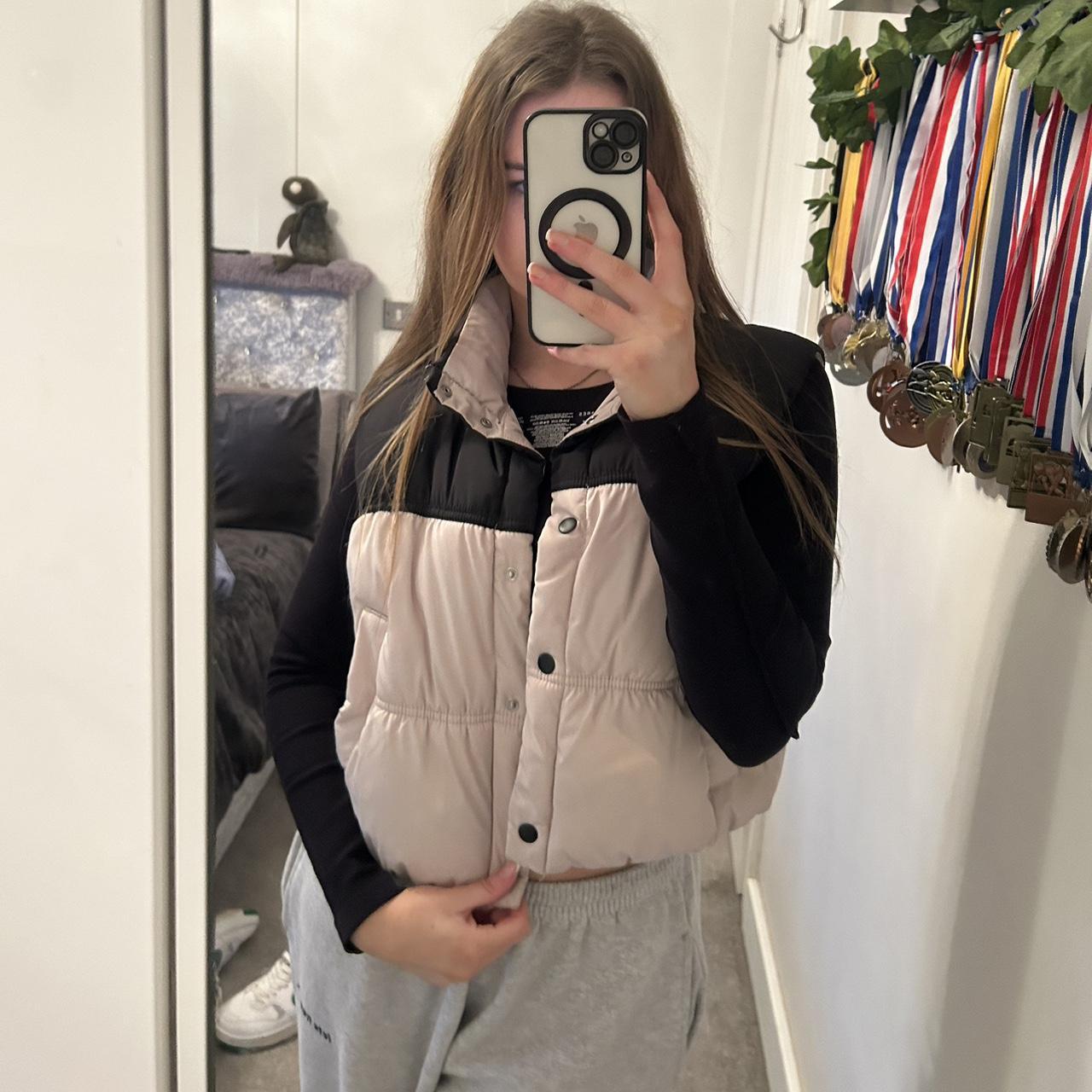 H&M gillet size M. worn a few times but in good... - Depop