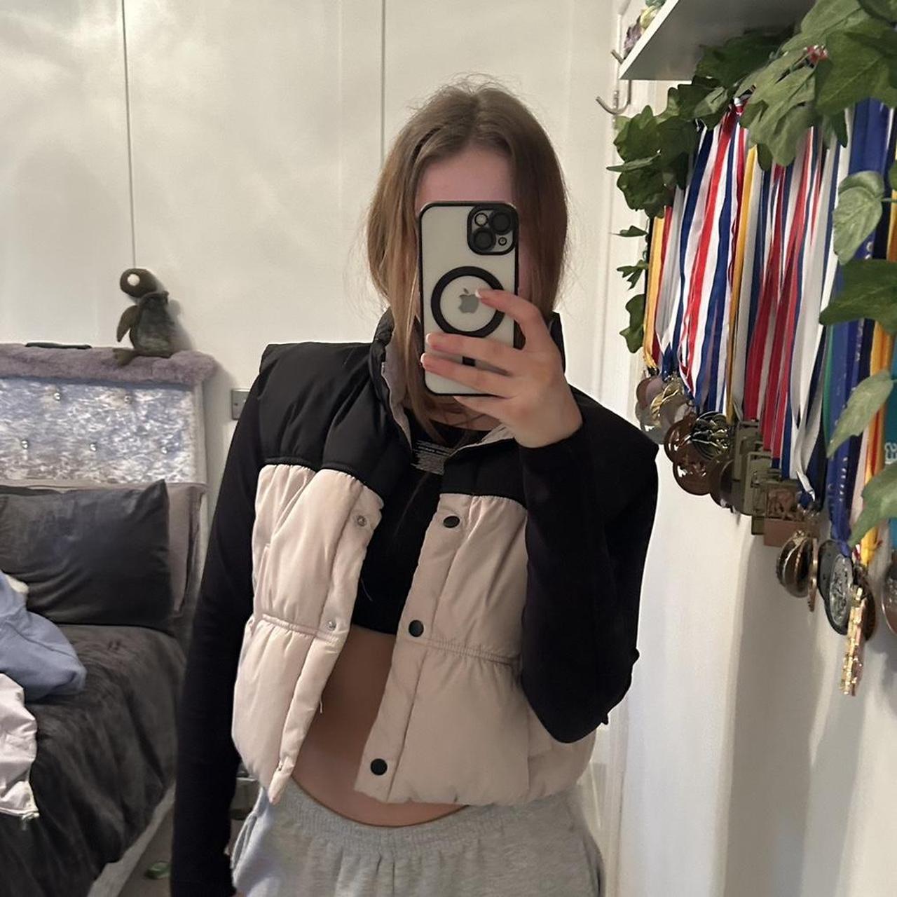 H&M gillet size M. worn a few times but in good... - Depop