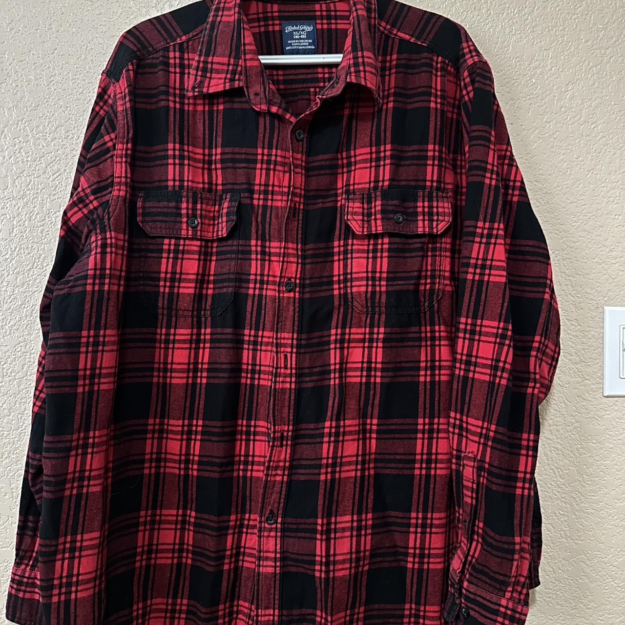 Faded Glory light weight Flannel Shirt - Depop