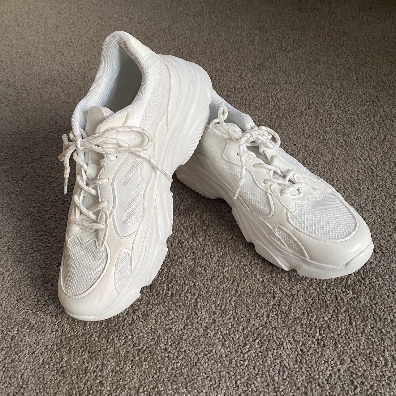 New balance dupes!! Super cute chunky sneaker... - Depop