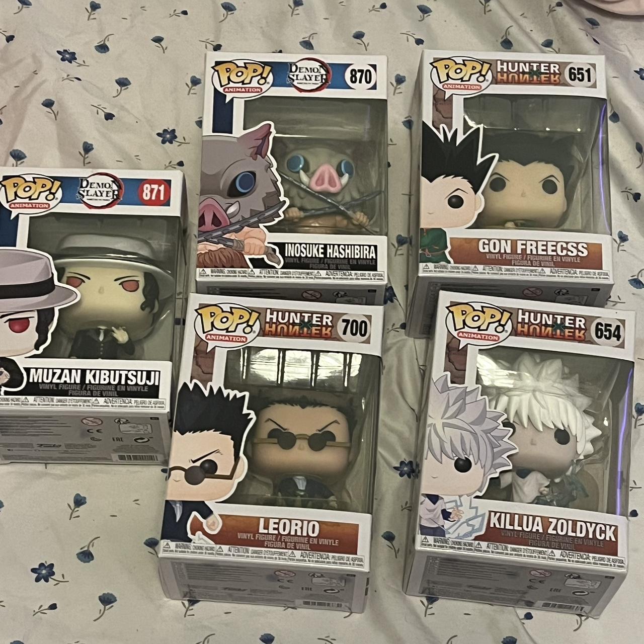 Funko pop anime figure lot of five comes with two... - Depop