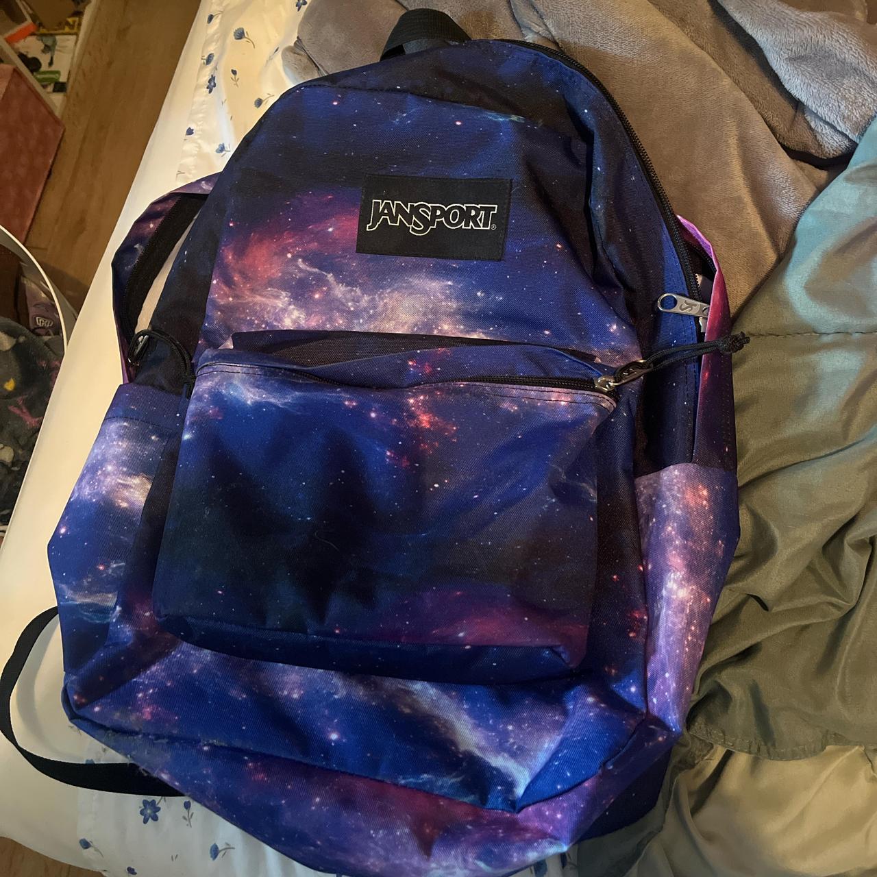 jansport galaxy backpack excellent condition only... | Depop