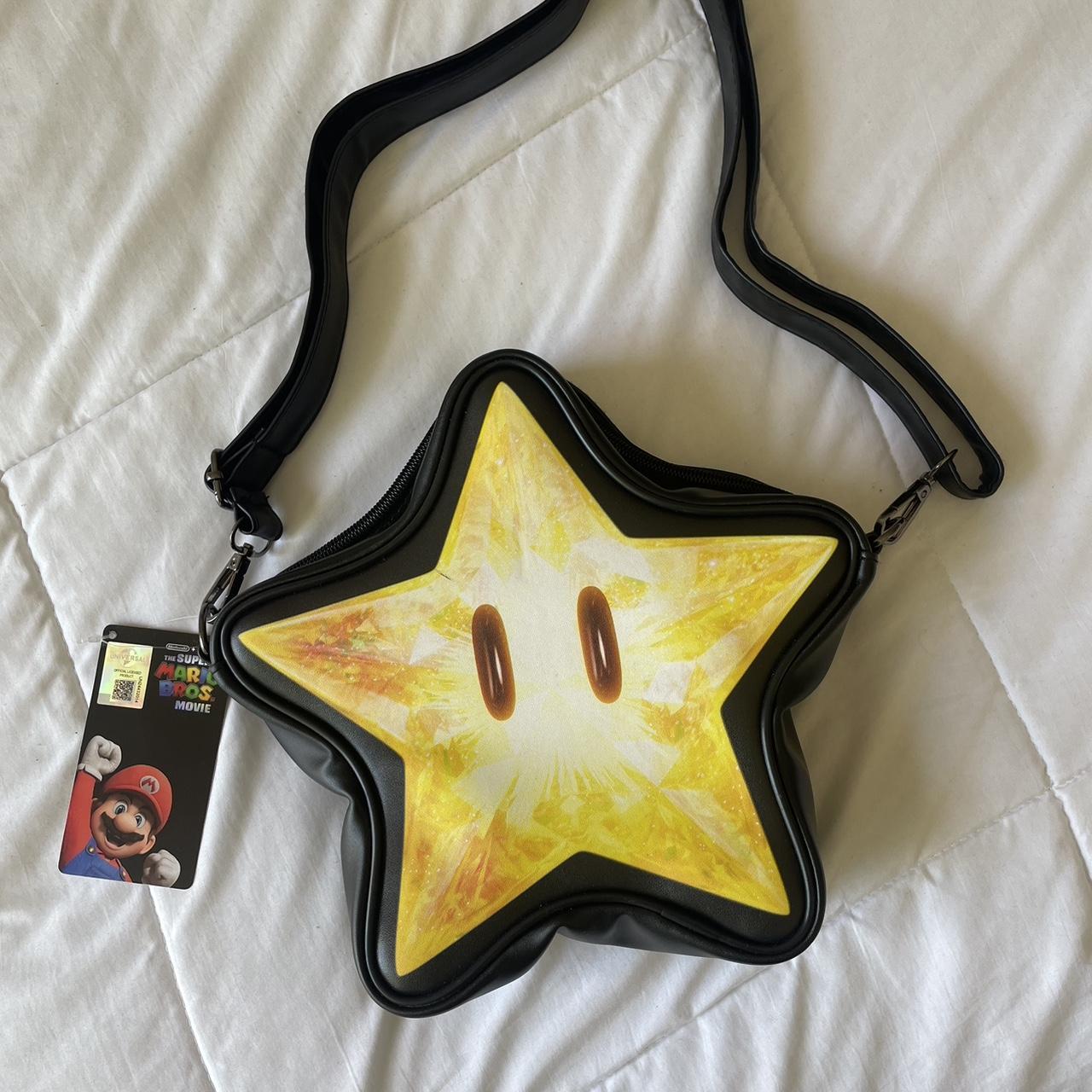 Super Mario Bros. star cross body bag #supermario... - Depop
