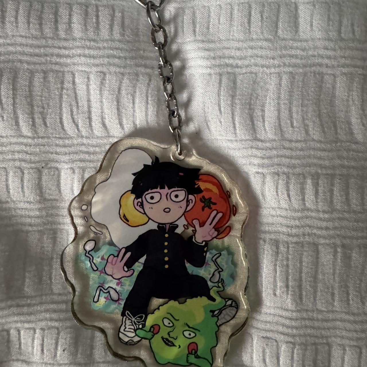 mob psycho 100 keychain - Depop
