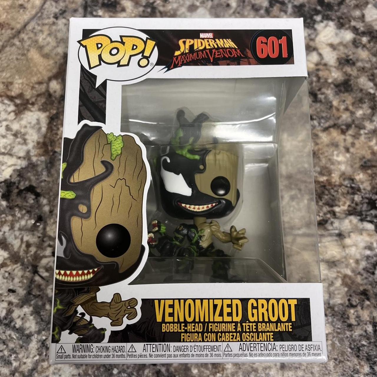 Funko Pop Marvel Venomized Groot Spider-Man Maximum... | Depop