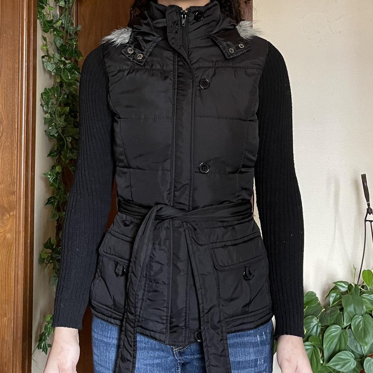 Say What? Women's Black Jacket | Depop