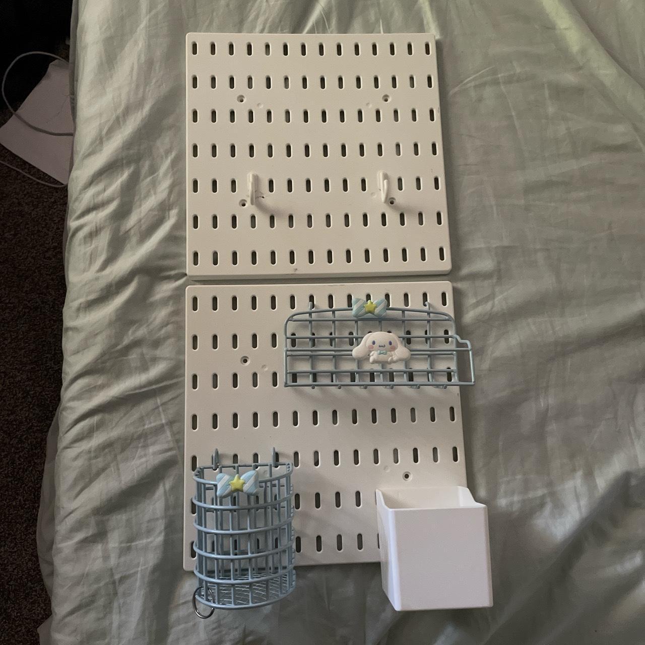 Peg Board Set 🐰 Comes with… •2 hooks •1 cinnamon... - Depop