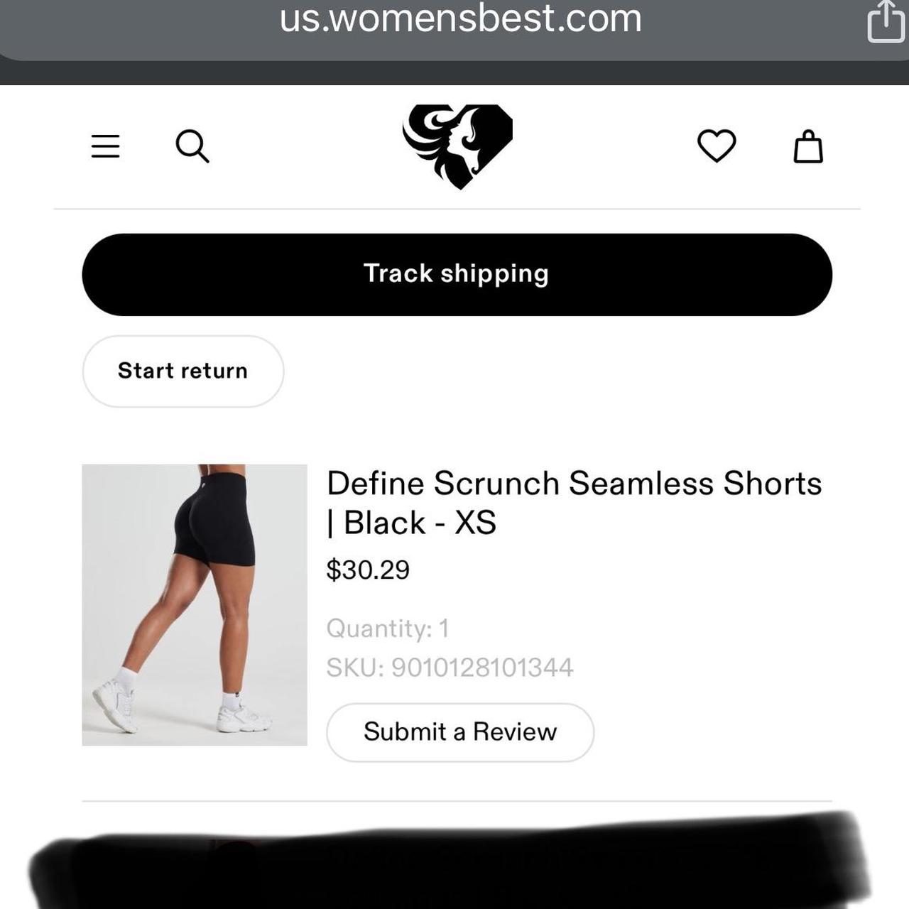 Women’s best Define Scrunch Seamless Shorts in... | Depop