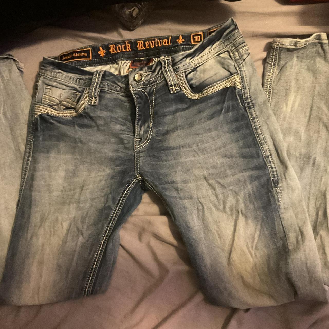Rock revival jeans size 30 | Depop
