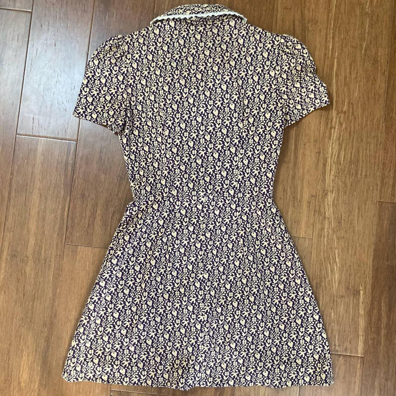 Vintage 60s / 70s Mini Dress Go Go Twiggy Groupie... - Depop