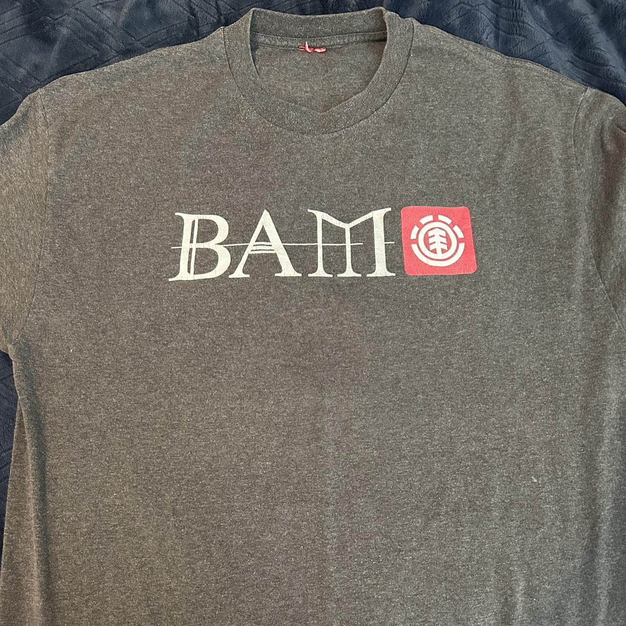 Bam Margera X Element collab vintage tee. Only flaw... - Depop