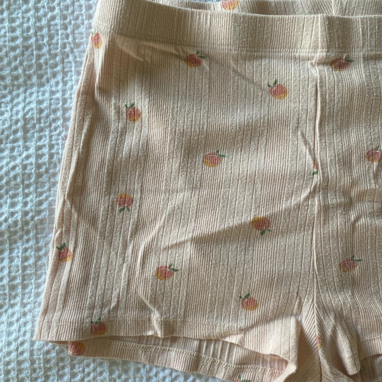 H&M Peach pajama set Looks more pink in person!... - Depop