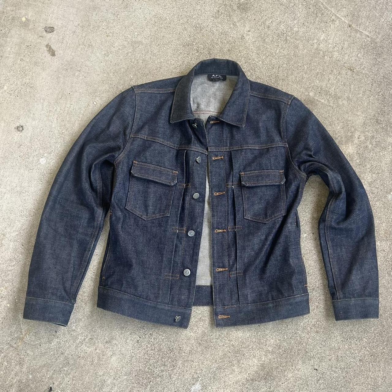 APC Japanese Selvedge Type 2 Denim jacket🔥🔥 Tagged... - Depop