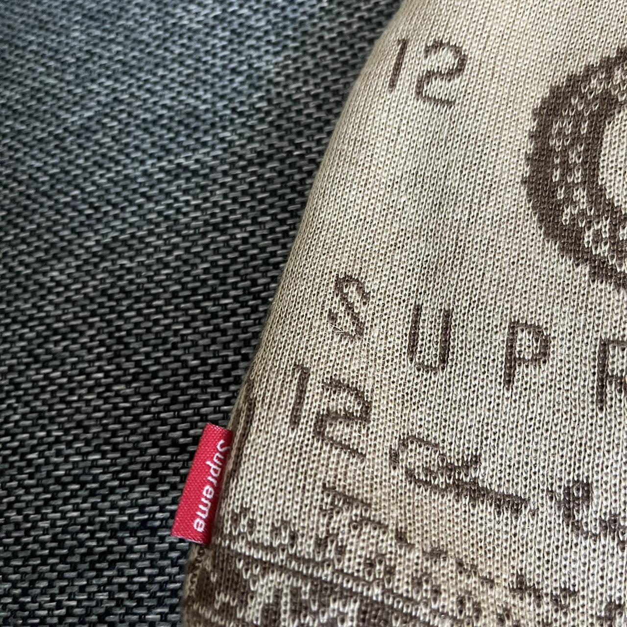 Tan Supreme Dollar Beanie - Depop