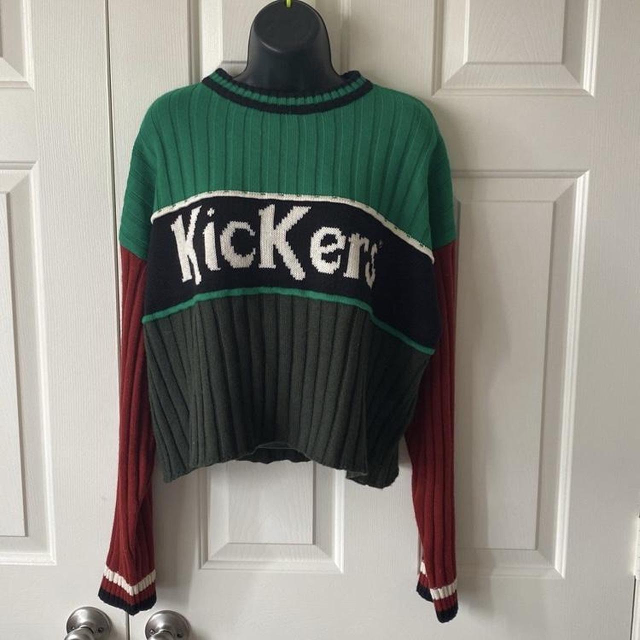 Women’s Kickers Classics Cropped Sweater Sz M Great... - Depop