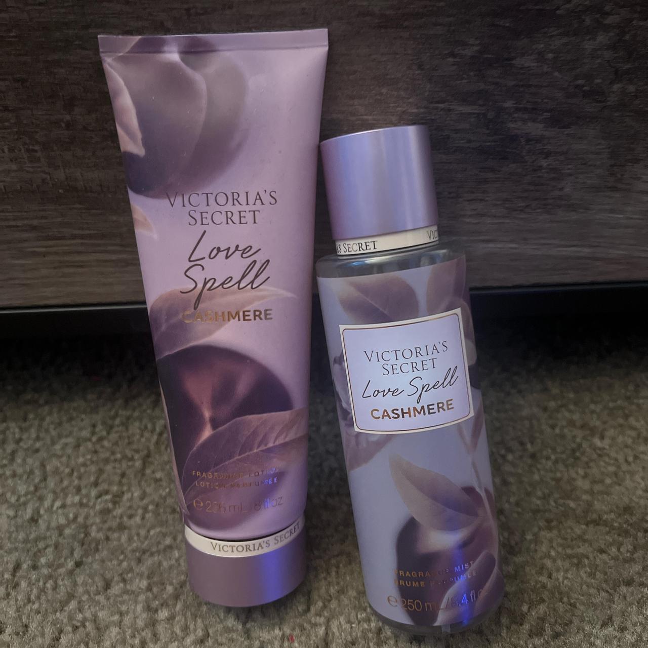 Victorias Secret “Love Spell” cashmere lotion and... - Depop