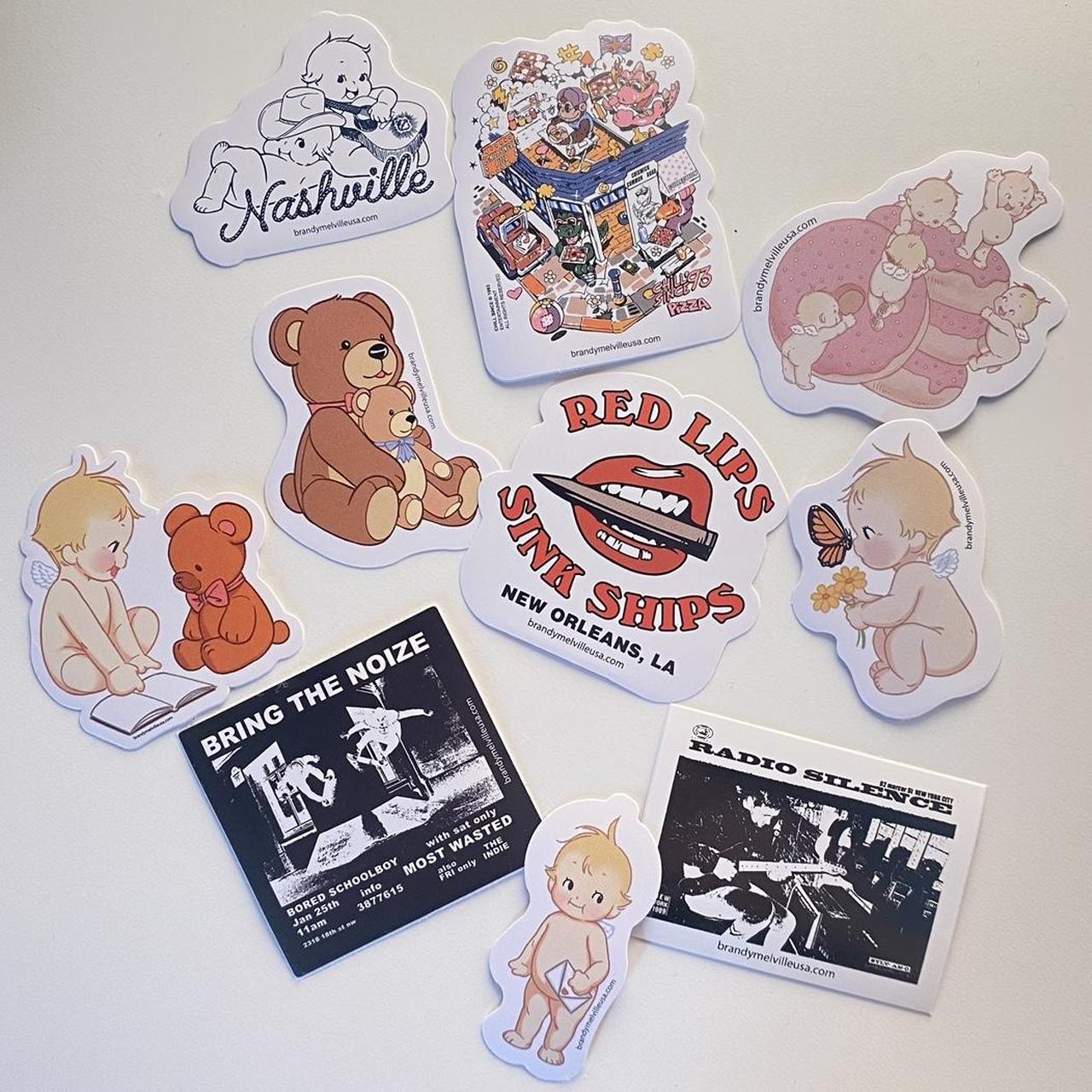 Brandy Melville Sticker Bundle (10 count) Add to... - Depop