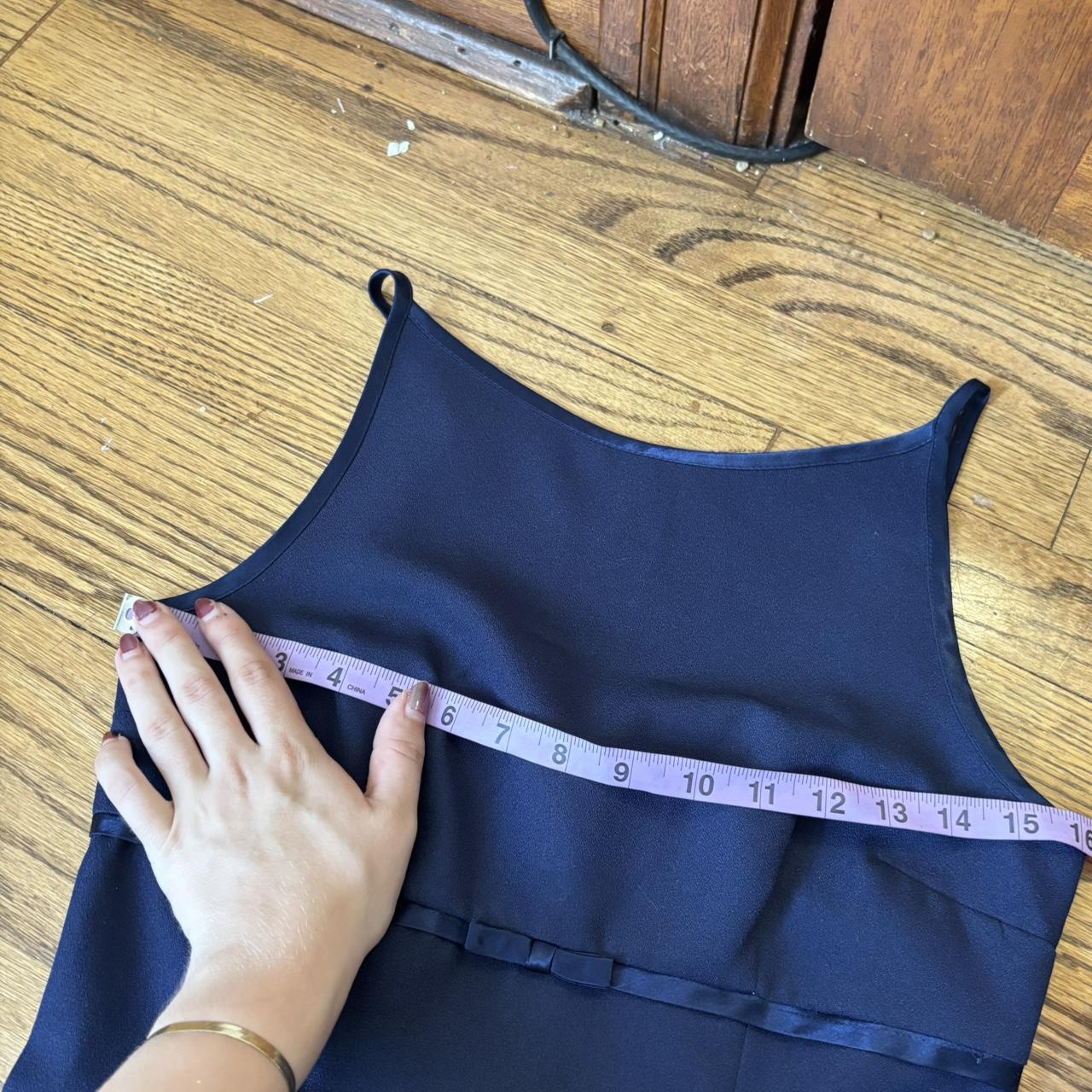 90s office siren boat neck babydoll mini dress... | Depop