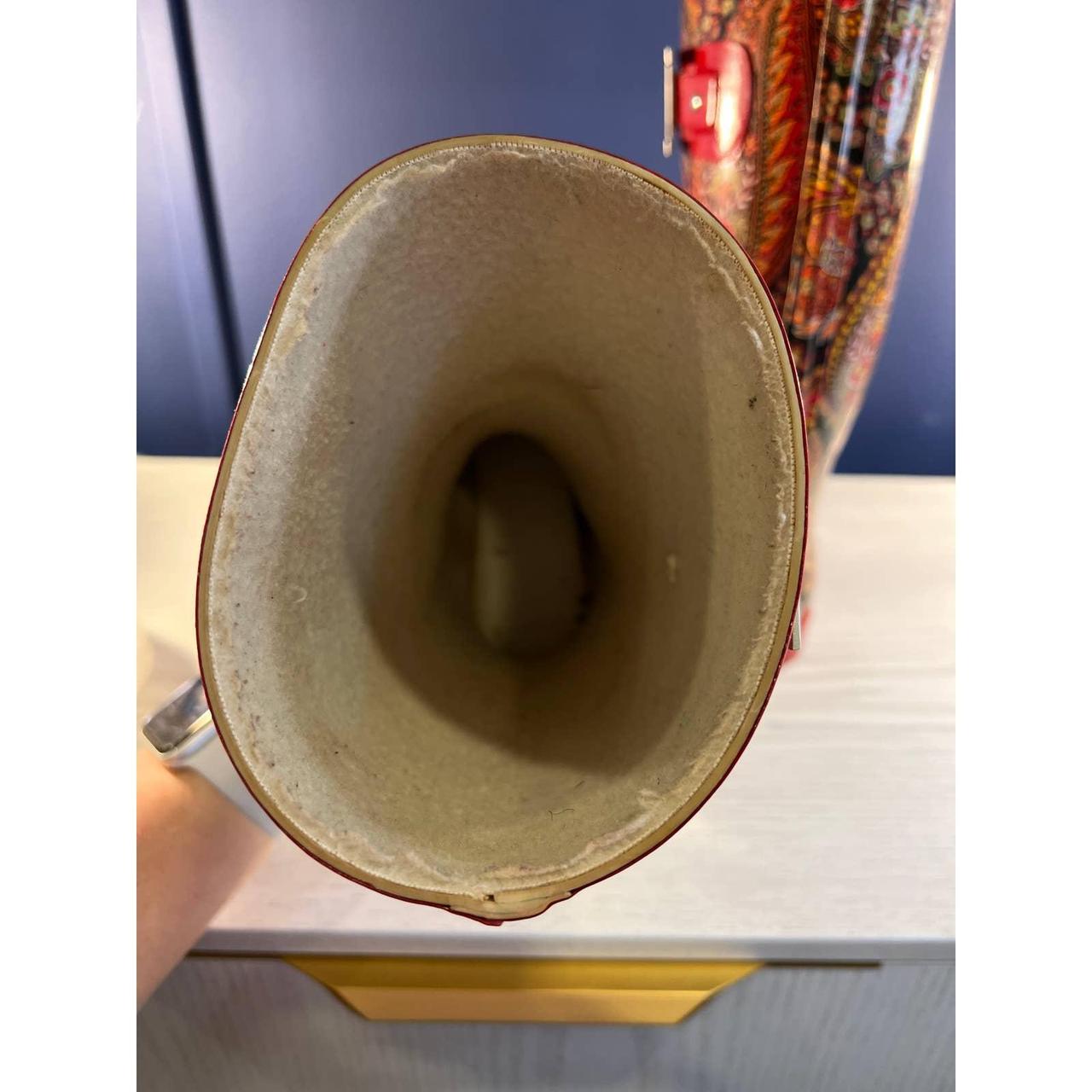 American Vintage Women's Red Boots | Depop