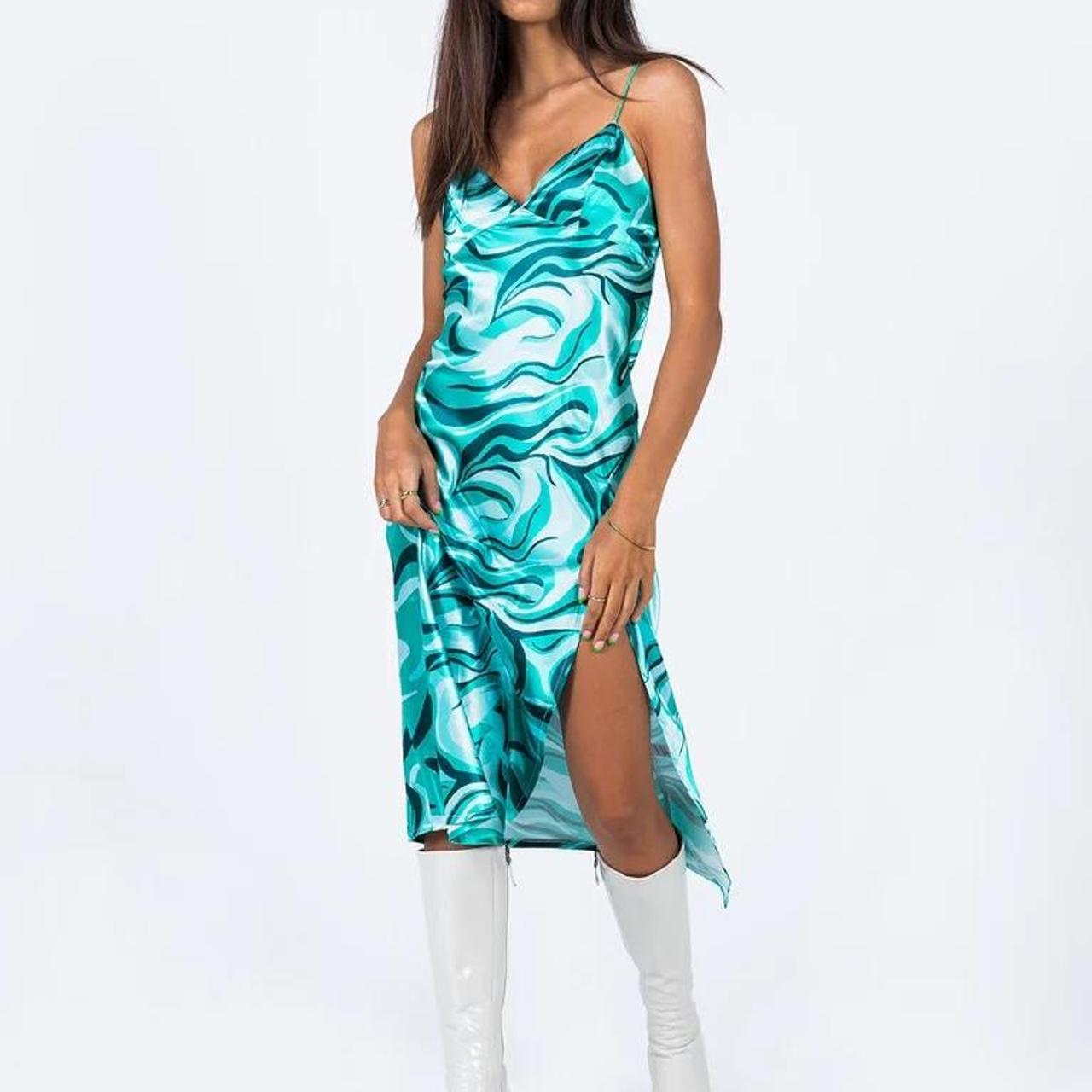 brand new princess polly midi dress never worn with... - Depop