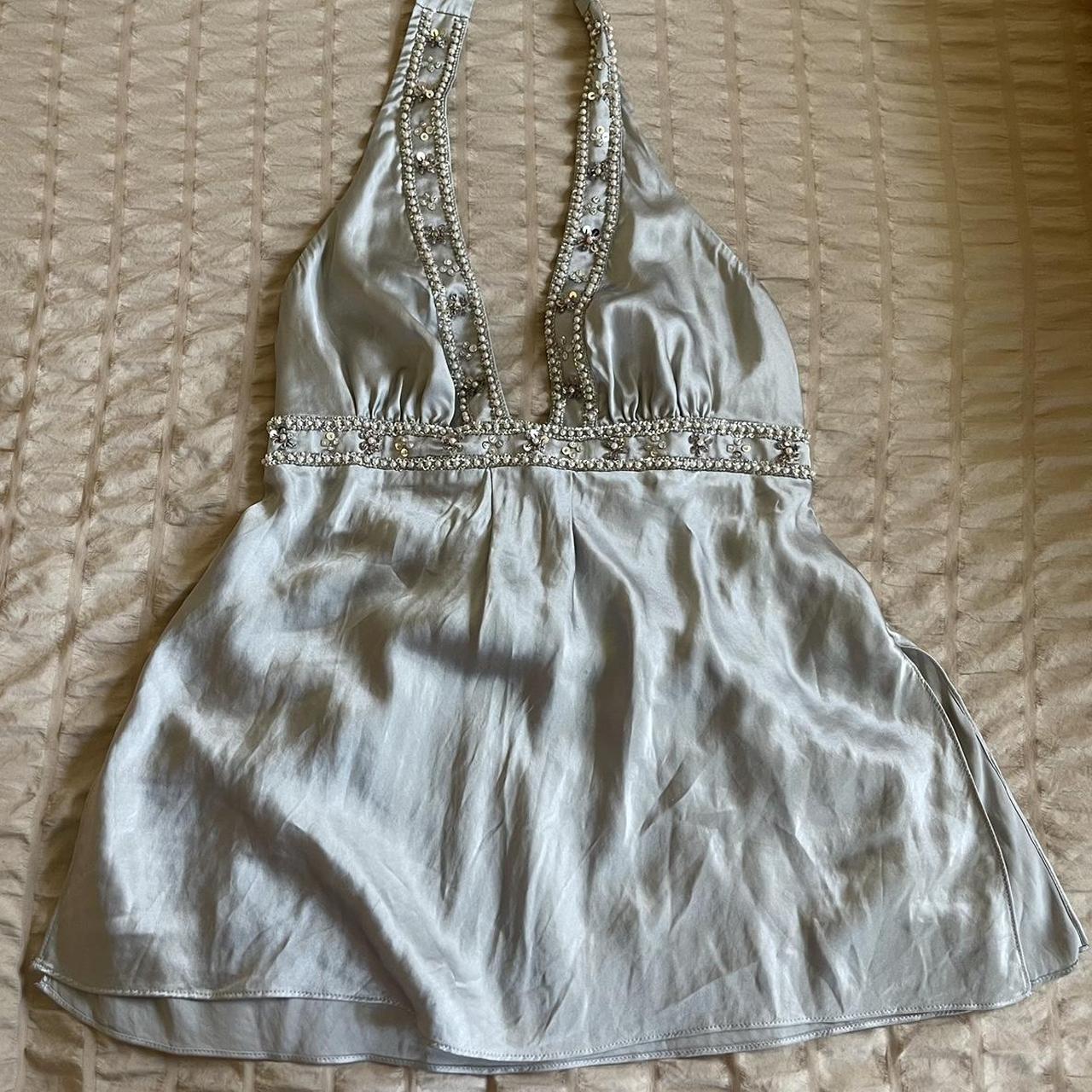 VINTAGE VICTORIA SECRET HALTER TOP #victoriasecret... - Depop