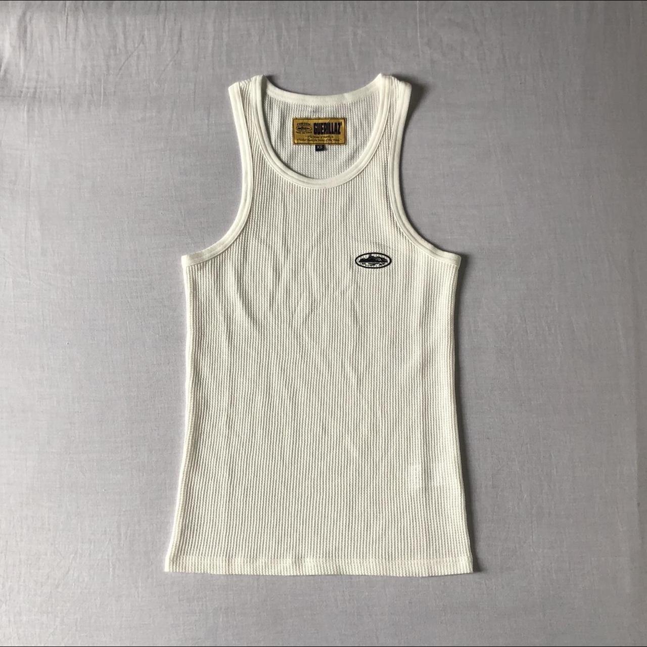 CORTEIZ BOLO ESSENTIALS TANK [WHITE 1 VEST] 6x Size... - Depop