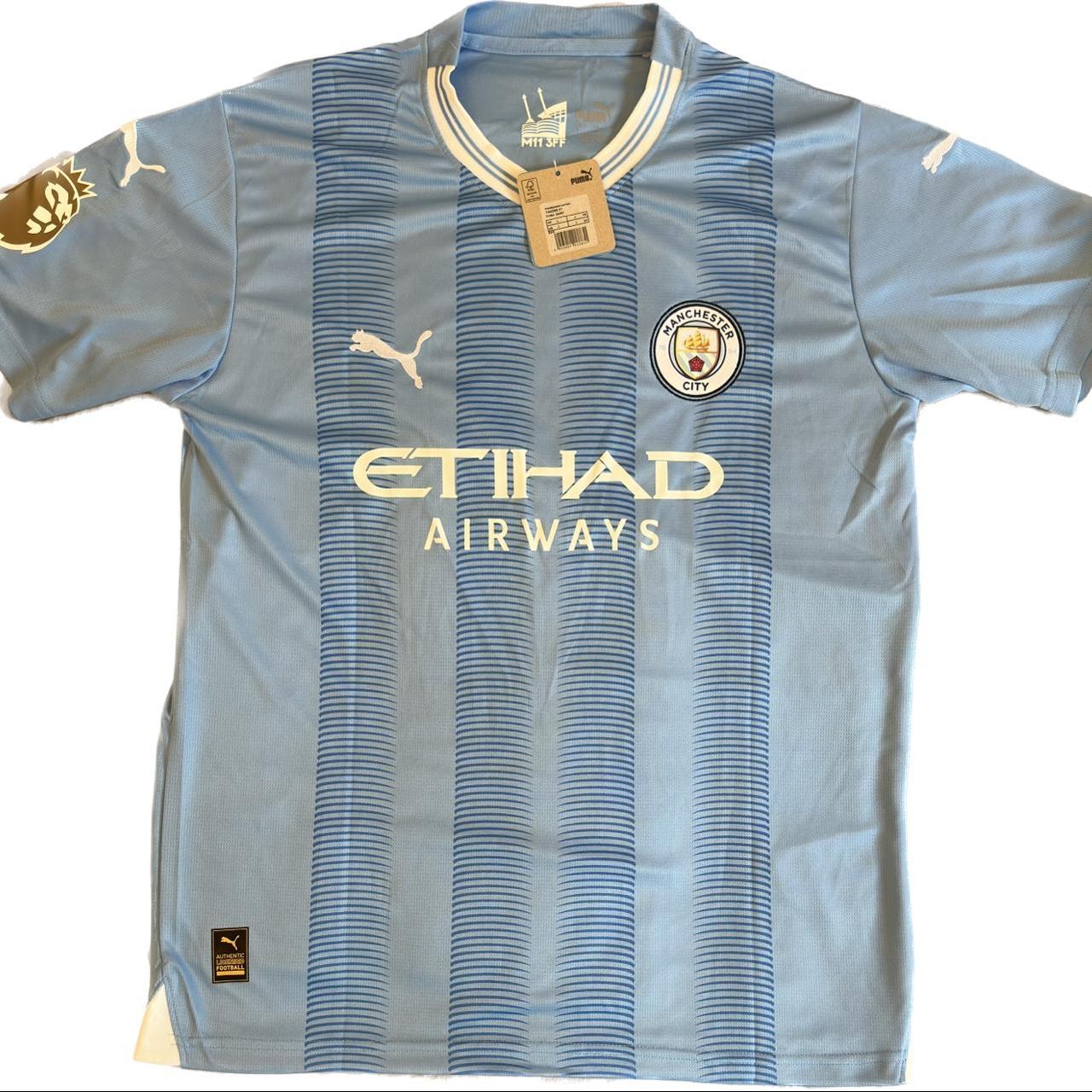 Brand new Manchester City football shirt for the... - Depop