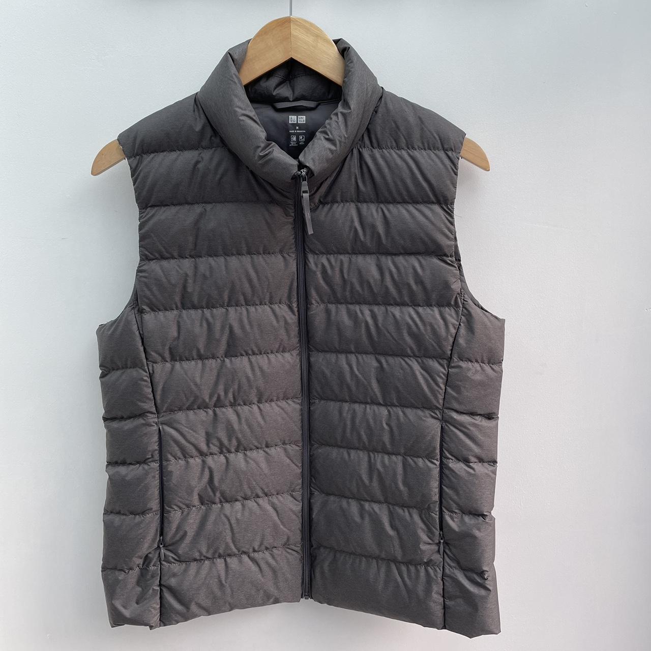 UNIQLO Women's Grey Gilet | Depop