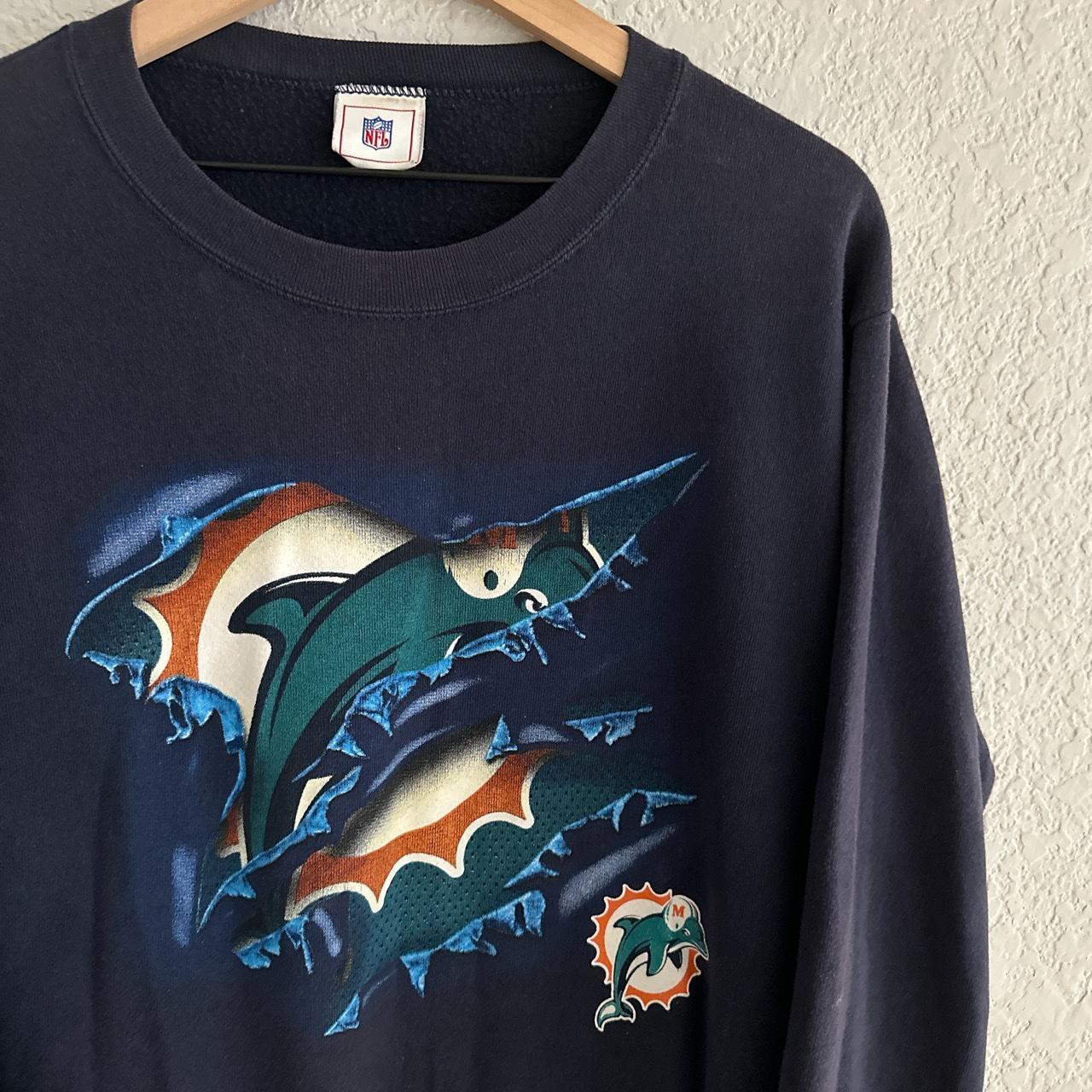 90s Dolphins vintage sweater Super cool... - Depop