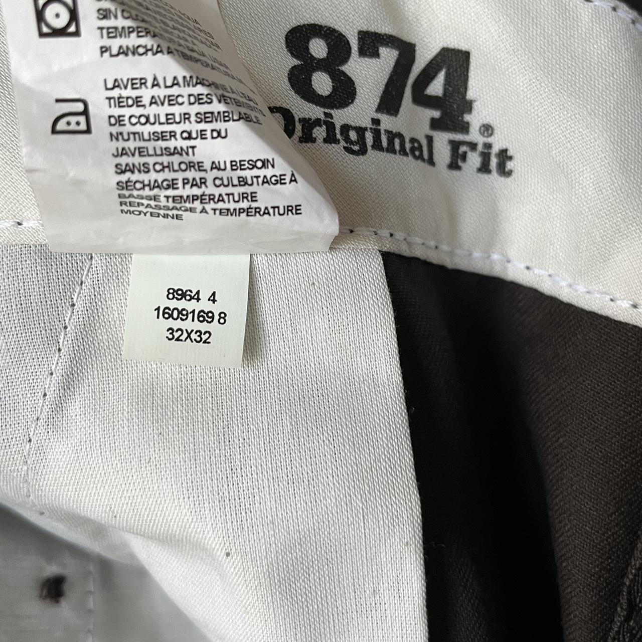 Dark Brown Original 874® Work Pants 32x32 #Dickies... - Depop