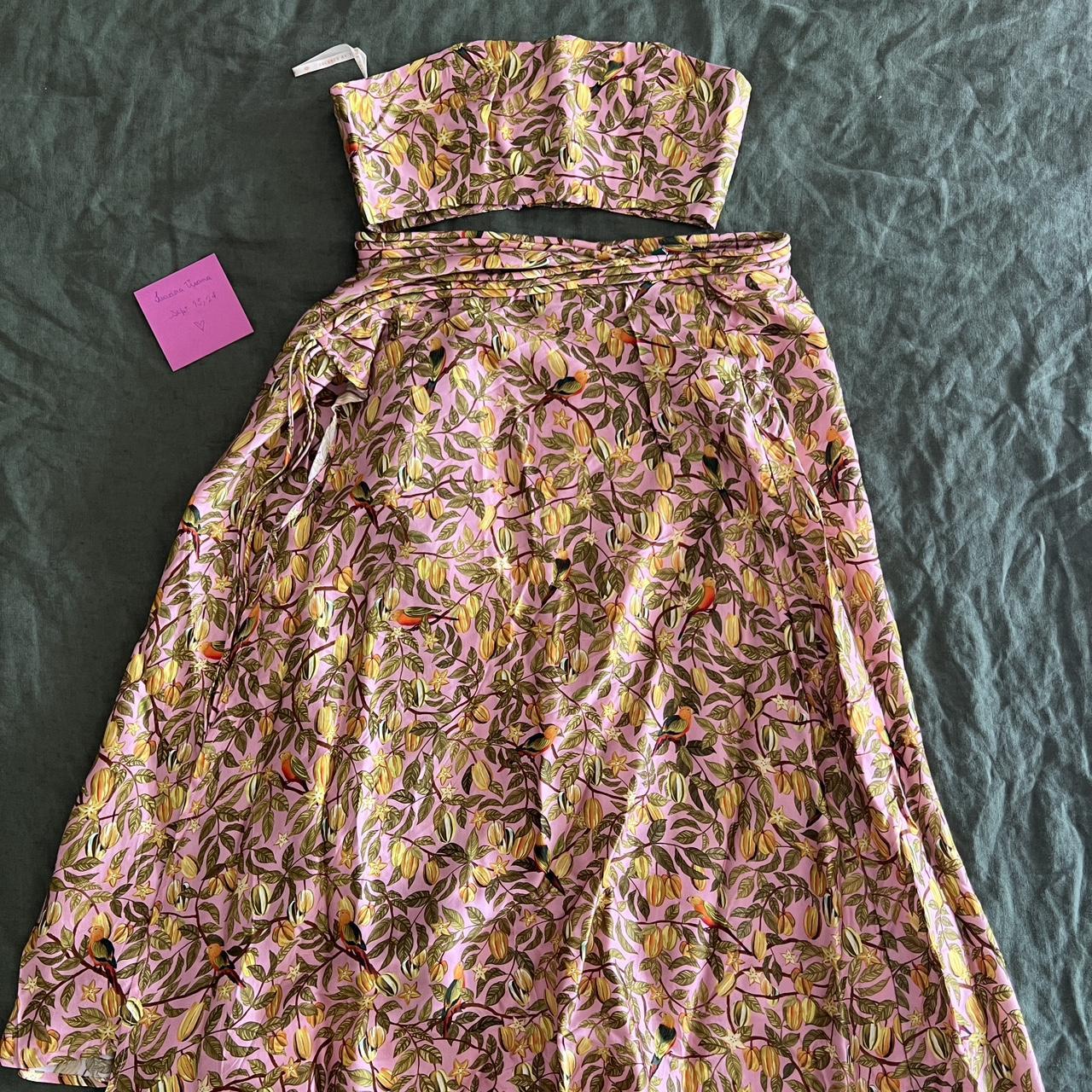 Farm Rio Pink Star Fruit Set. Both NWOT, never worn.... - Depop