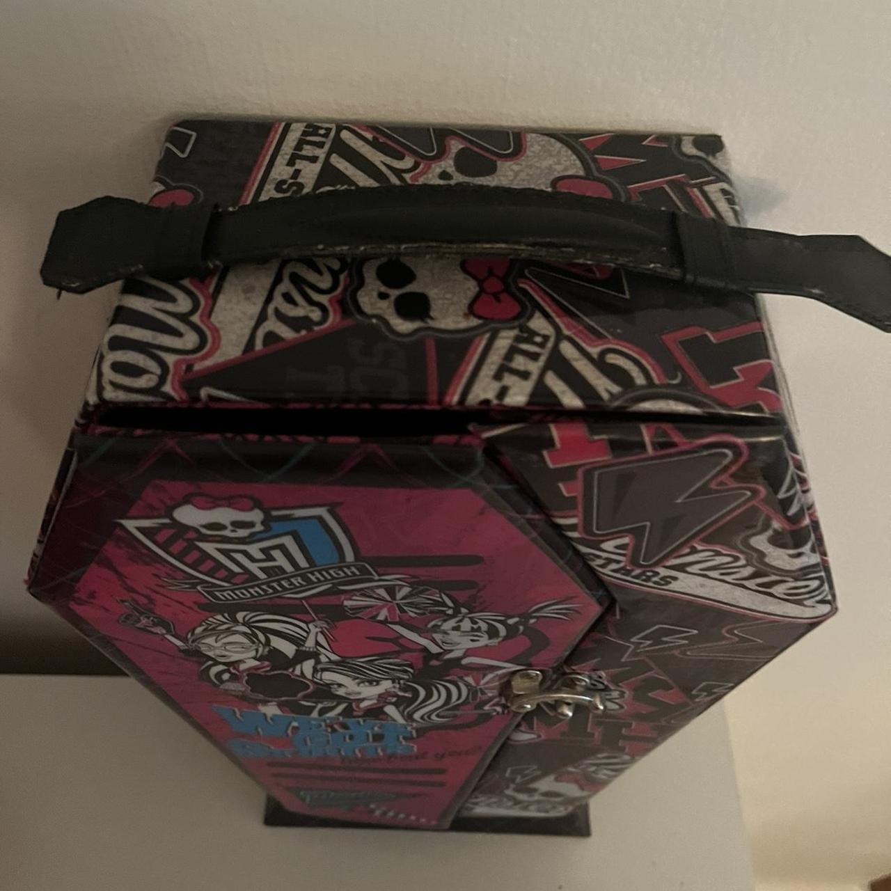 Monster High cheerleader locker. Metal clasp front.... - Depop