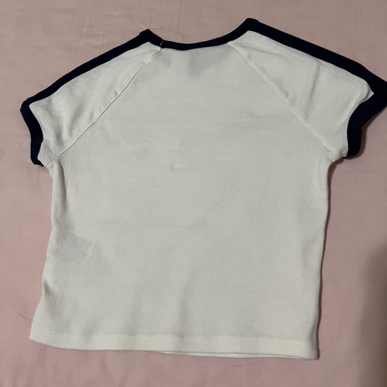 - ACUBI style cropped top - Dark navy blue and... | Depop