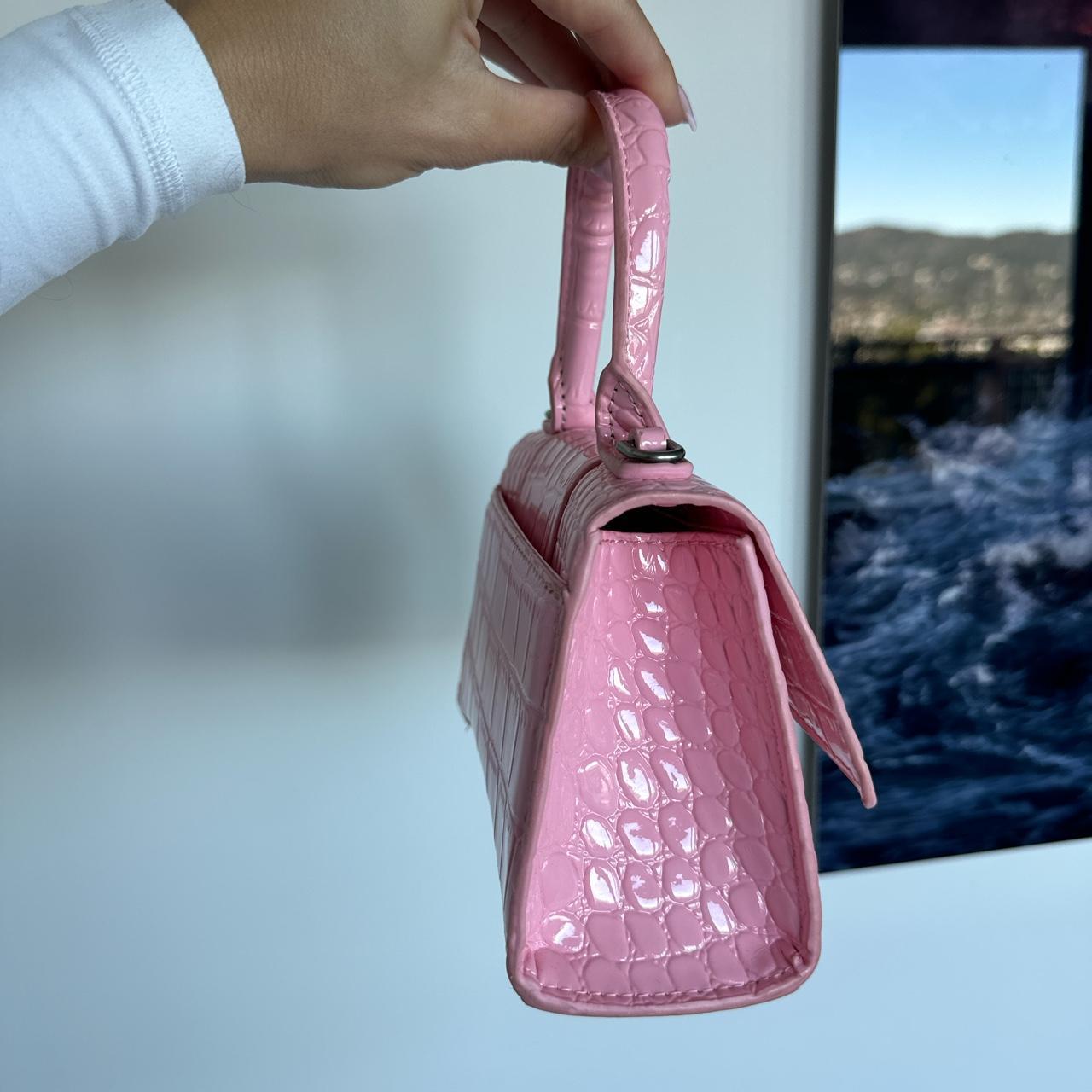 Desi9ner in$piredd Cutest Pink Mini Bag Crocodile... - Depop