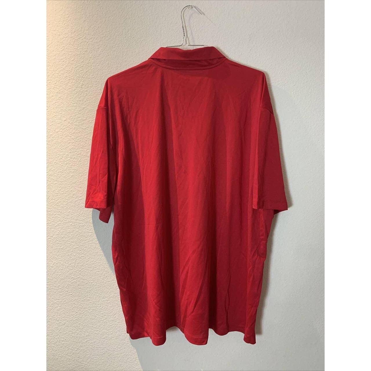 Port Authority The YMCA Polo Employee Uniform Red... - Depop