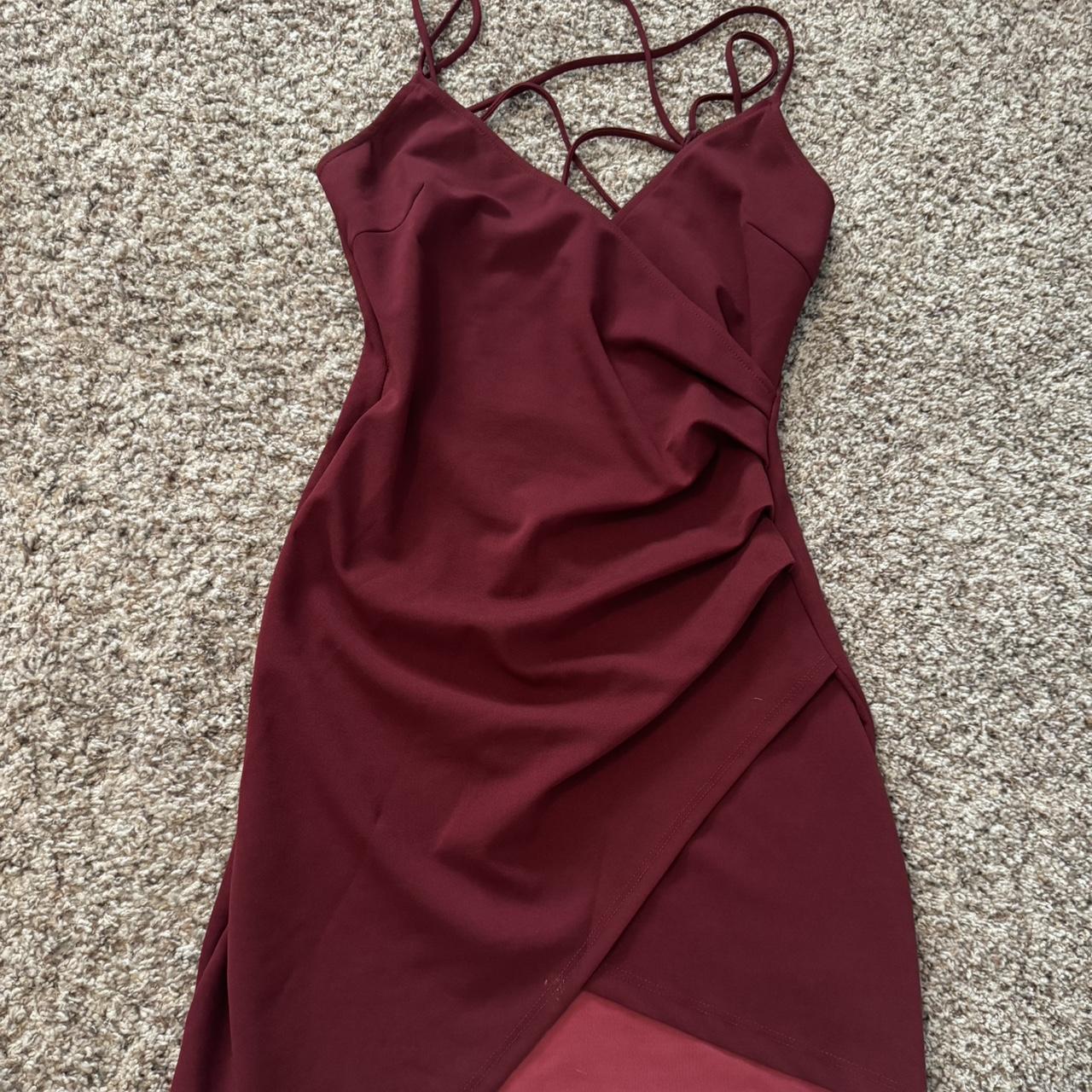 red windsor dress, worn once to homecoming! - Depop